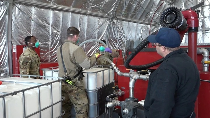 Fluorine-free foam flows to Air Force bases as DOD removes PFAS from ...