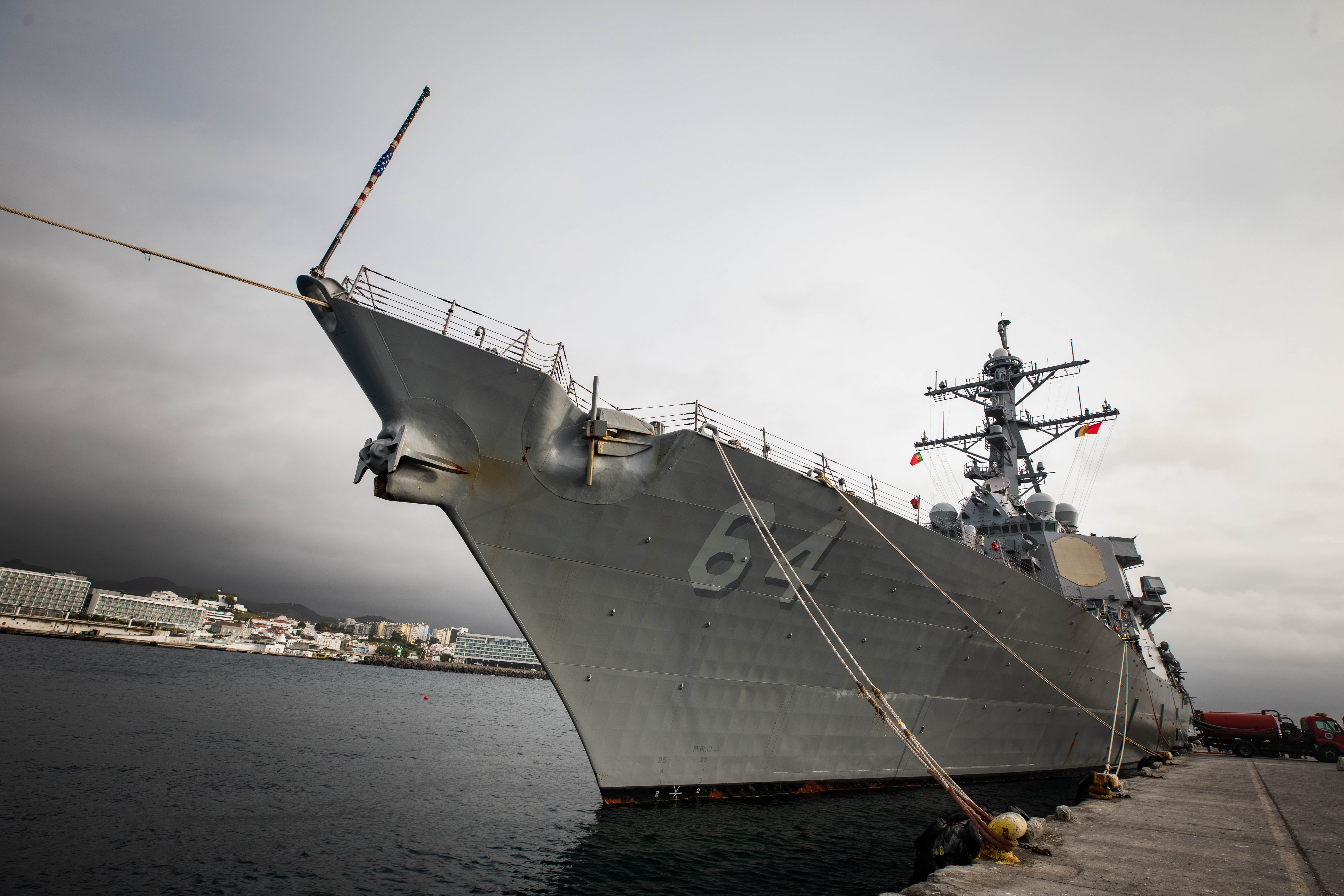 USS Carney (DDG 64) enters the Mediterranean Sea > U.S. Naval Forces ...