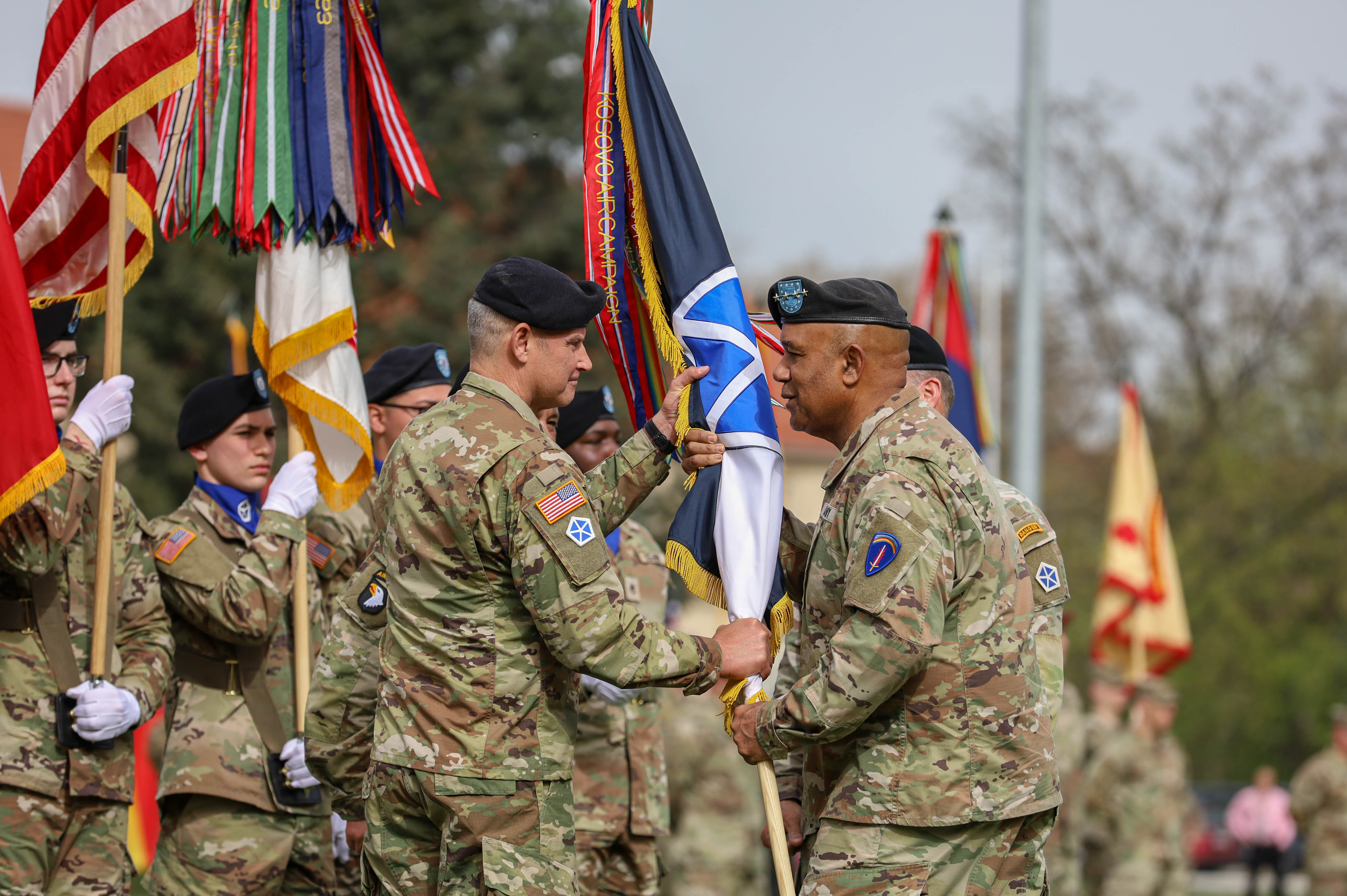 V Corps holds Change of Command Ceremony