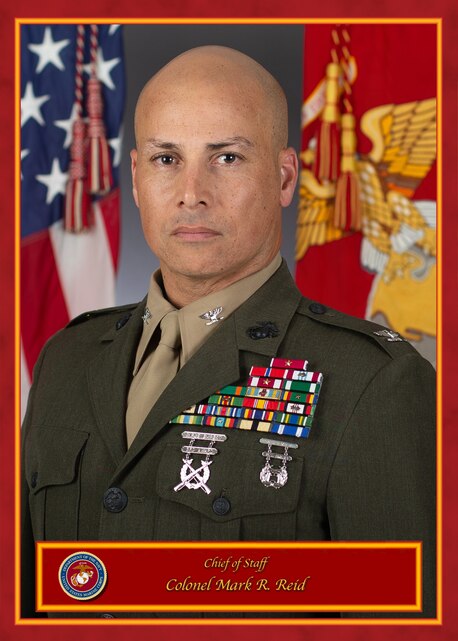 Colonel Mark R. Reid > Marine Corps University > Biography
