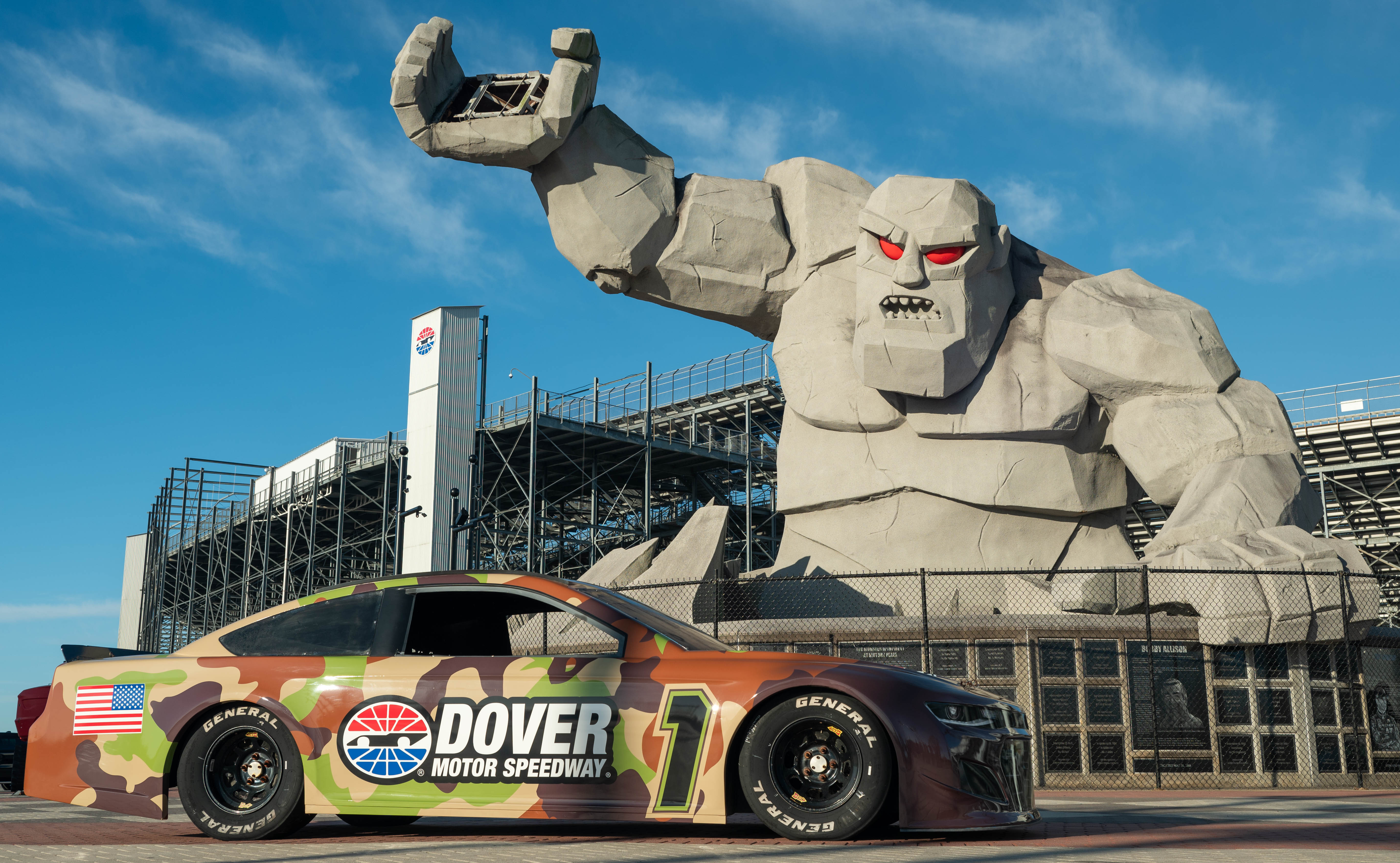 Team Dover visits ‘Miles the Monster’ to celebrate relationship with ...