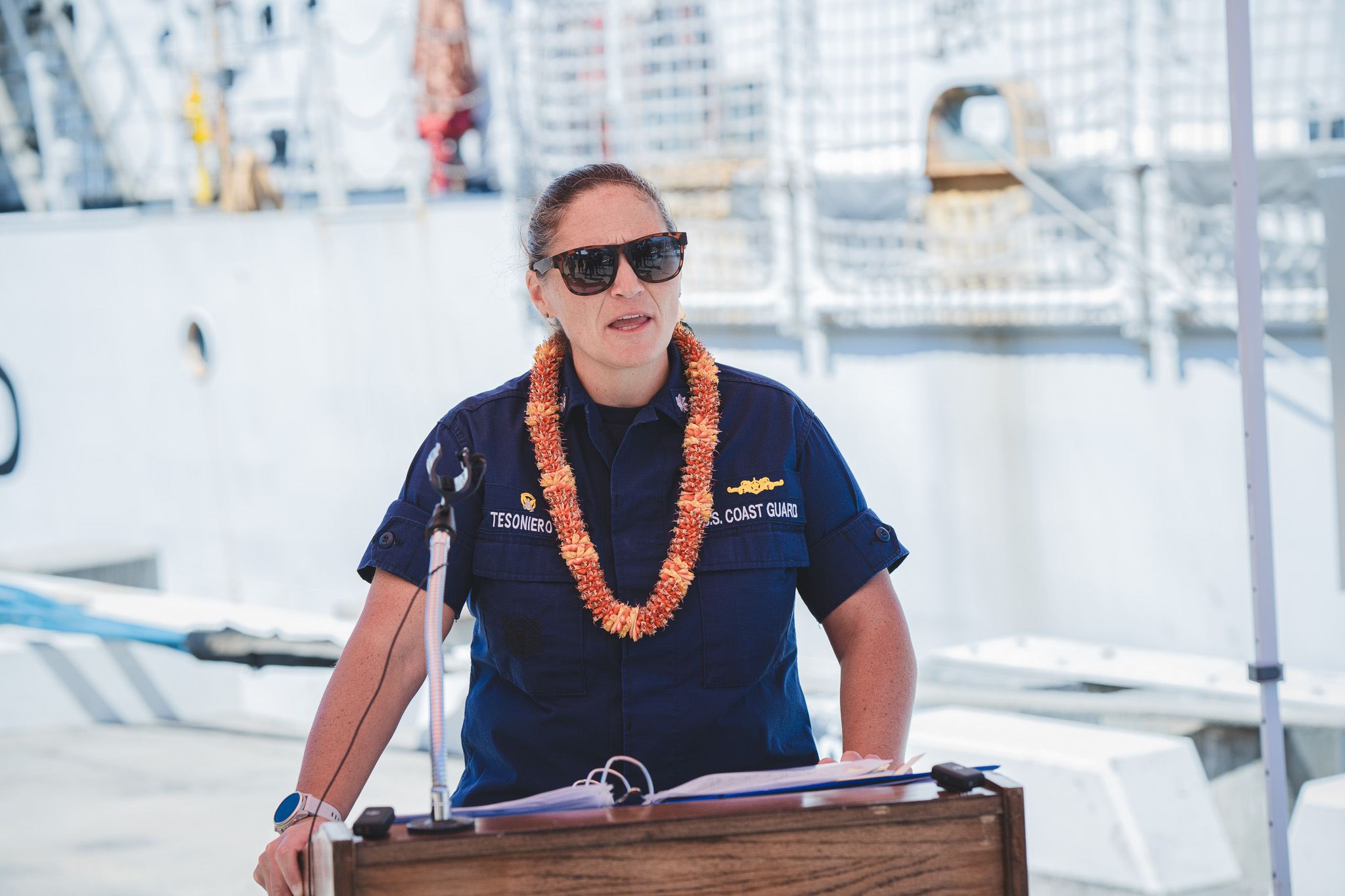 U.S. Coast Guard Cutter Harriet Lane returns home after inaugural 79 ...