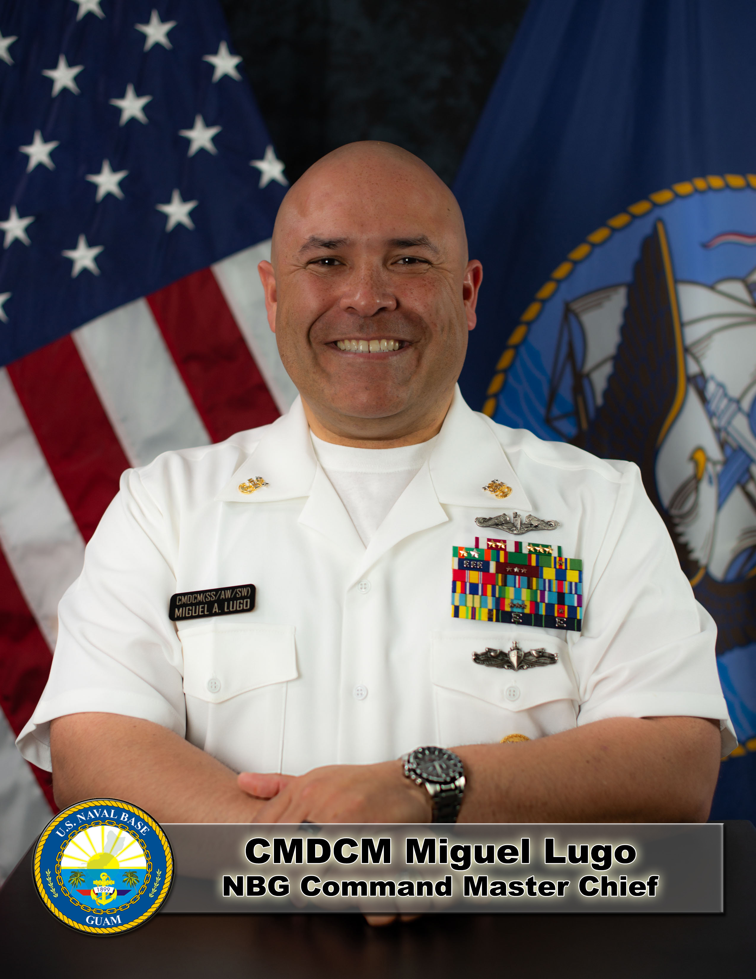 CMC > Commander, Joint Region Marianas > Bio Detail