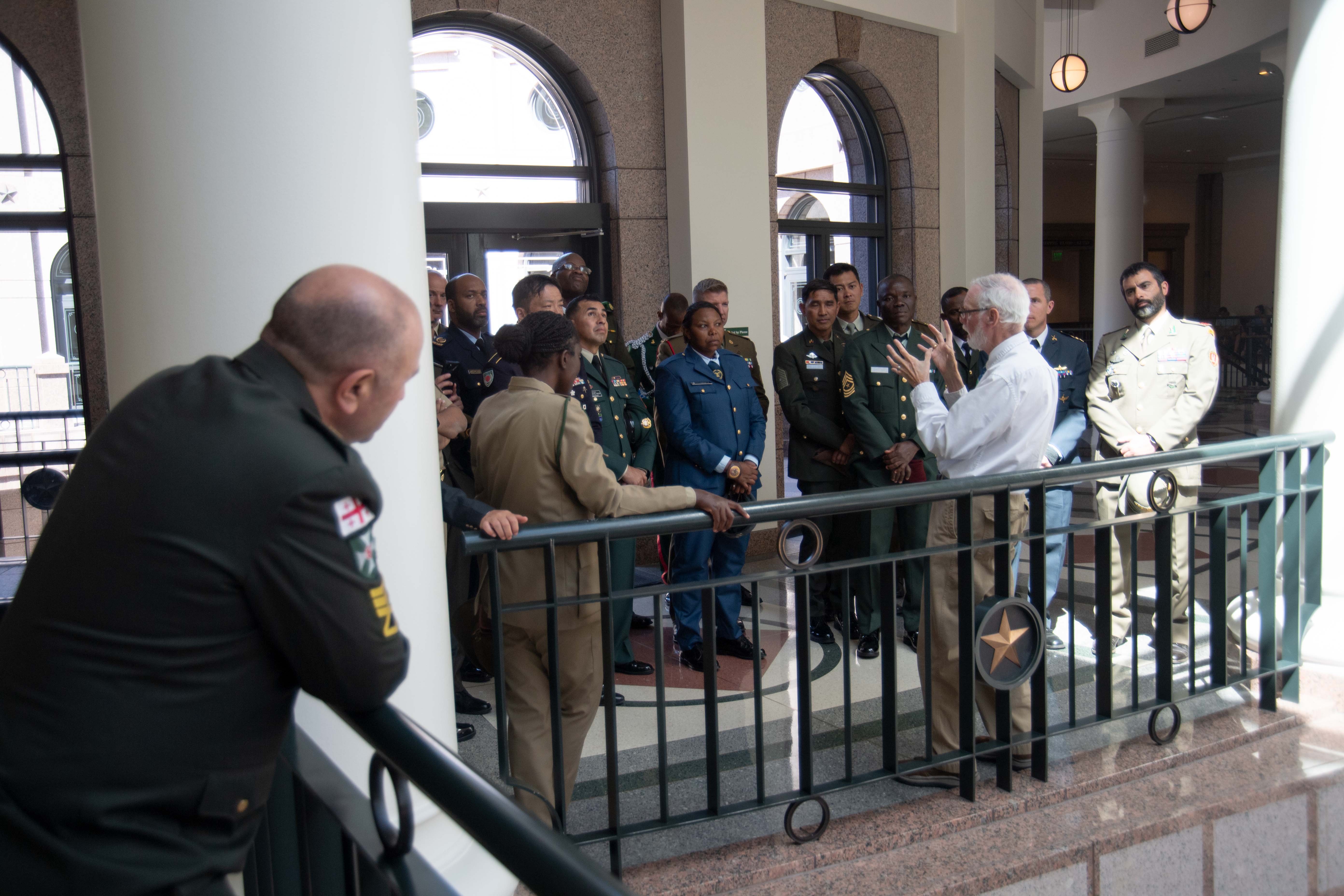 International Military Students Tour Texas > The NCO Leadership Center ...