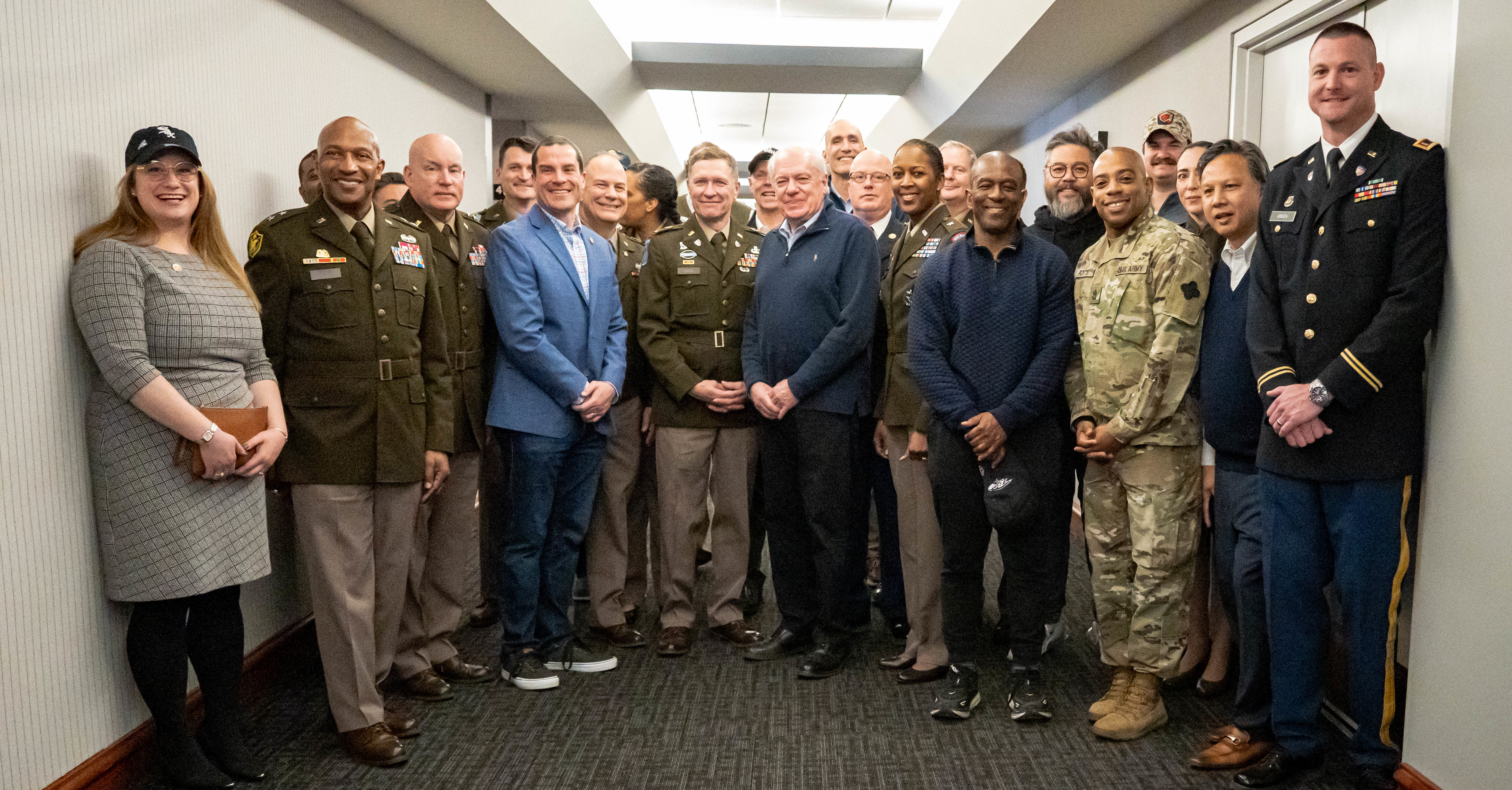 Unity beyond the diamond: Army participates at White Sox game opener ...