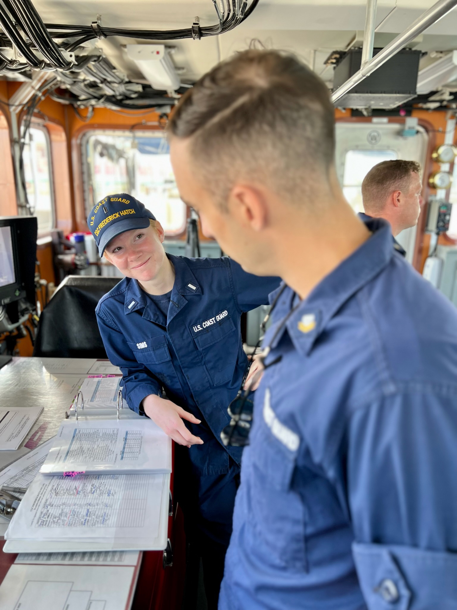 USCGC Frederick Hatch's Lt. j.g. Mary Sims awarded for excellence in ...