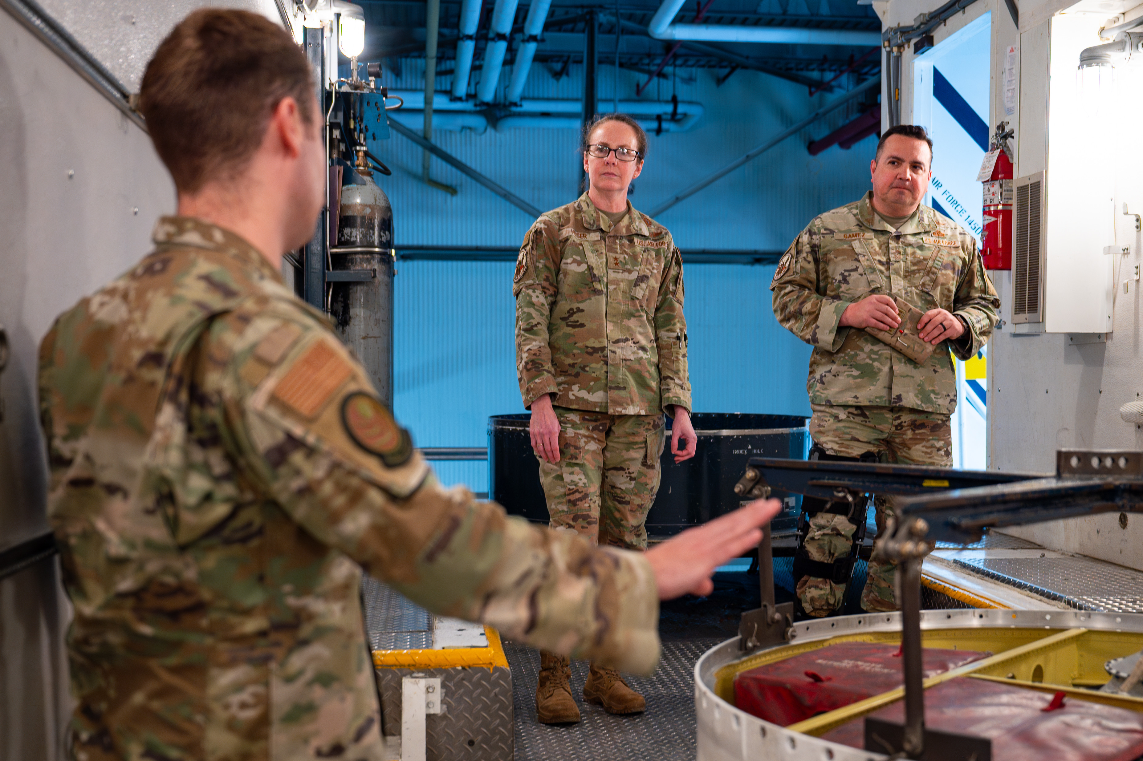 20th Air Force commander visits Malmstrom