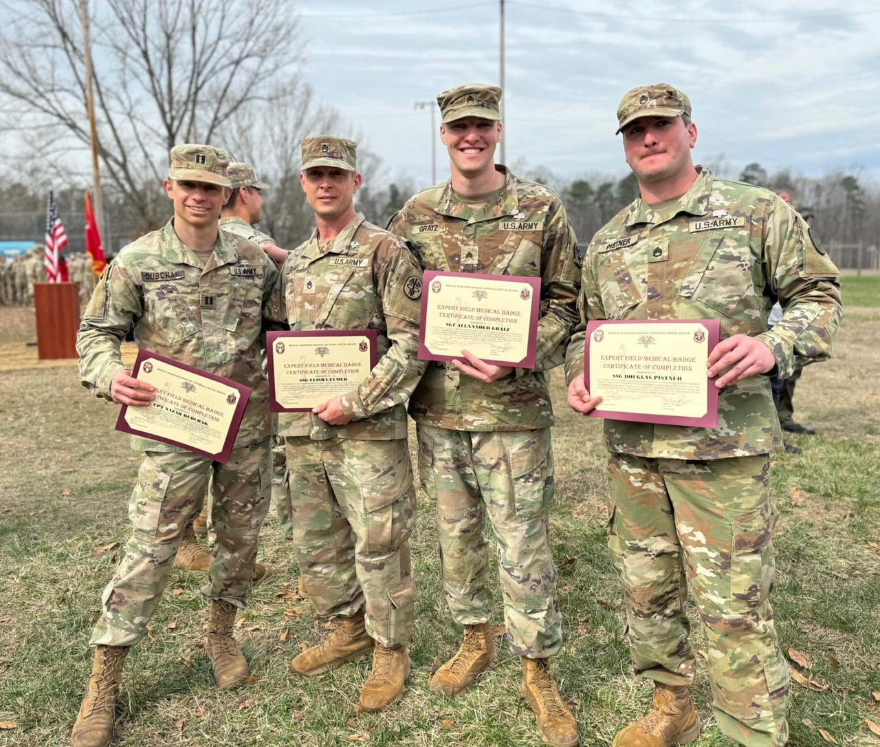 Walter Reed Medics Earn Prestigious Expert Field Medical Badge > Walter ...