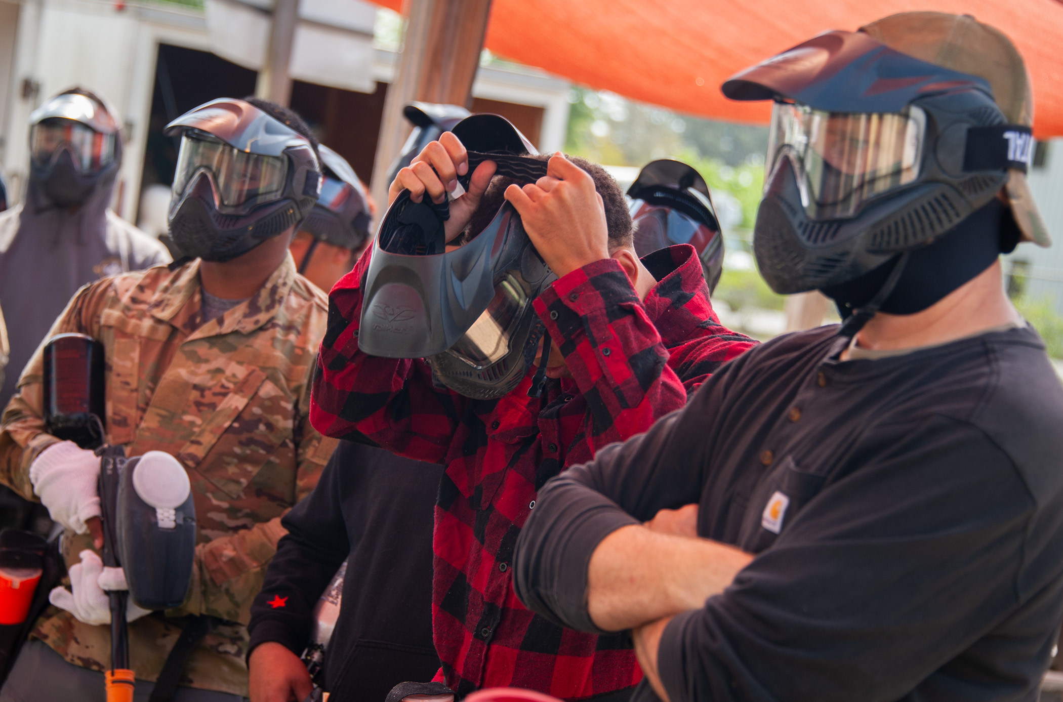 Protective equipment, proper handling of guns emphasized at paintball ...