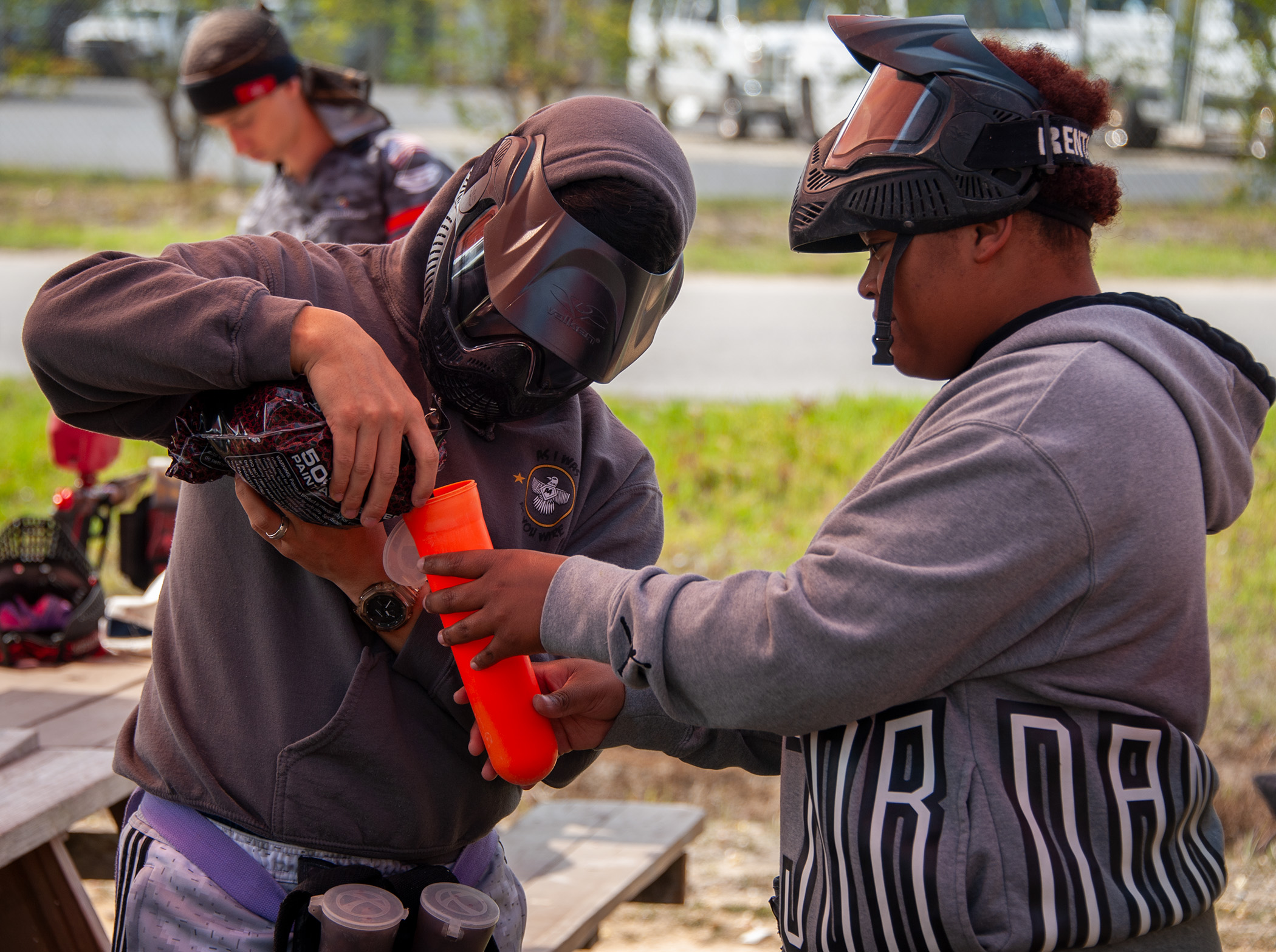 Protective equipment, proper handling of guns emphasized at paintball ...