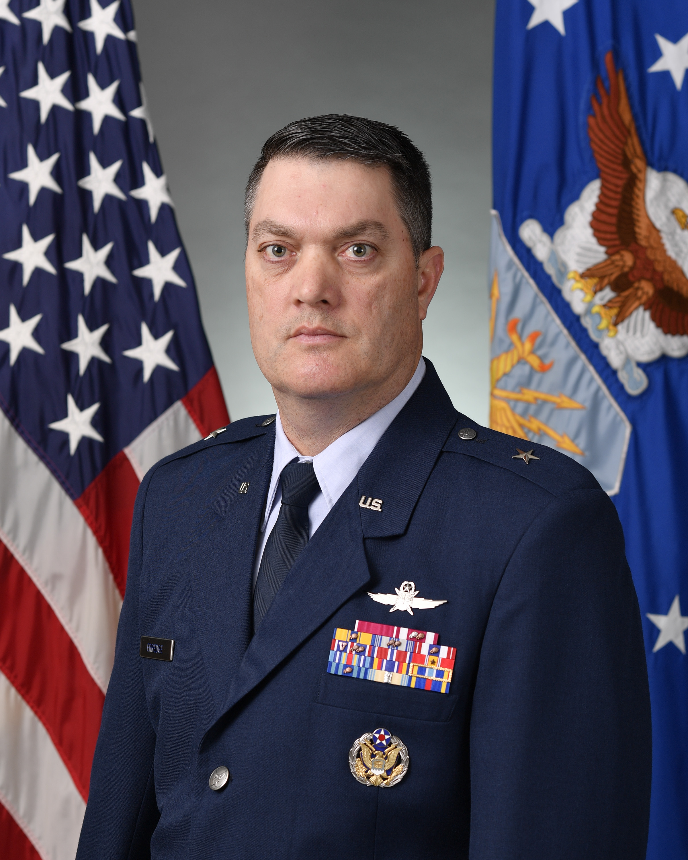 RICHARD A. ERREDGE > Air Force > Biography Display