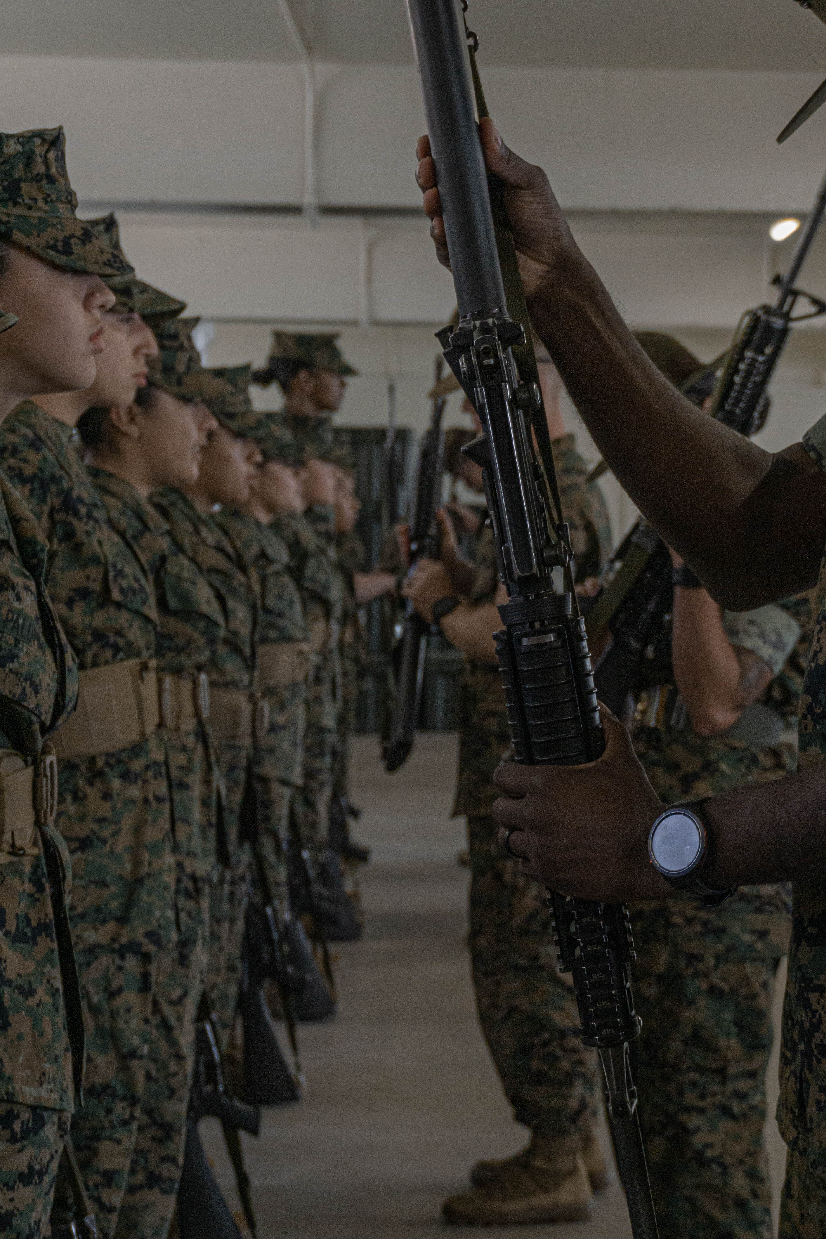 Charlie Company Inspection