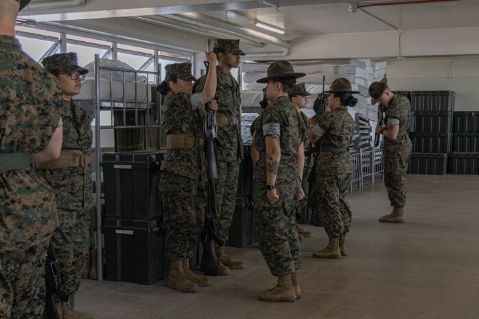 Charlie Company Inspection