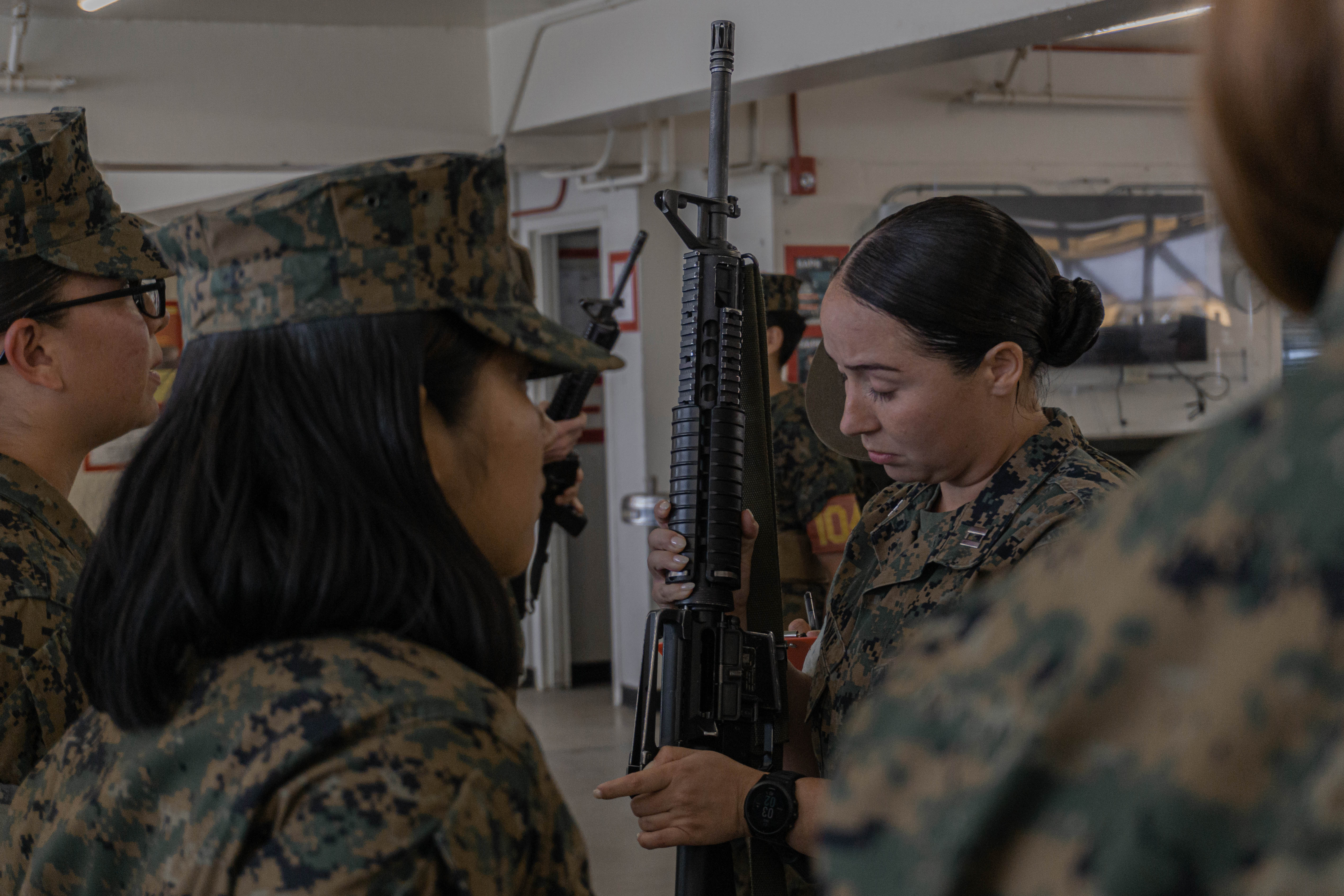 Charlie Company Inspection