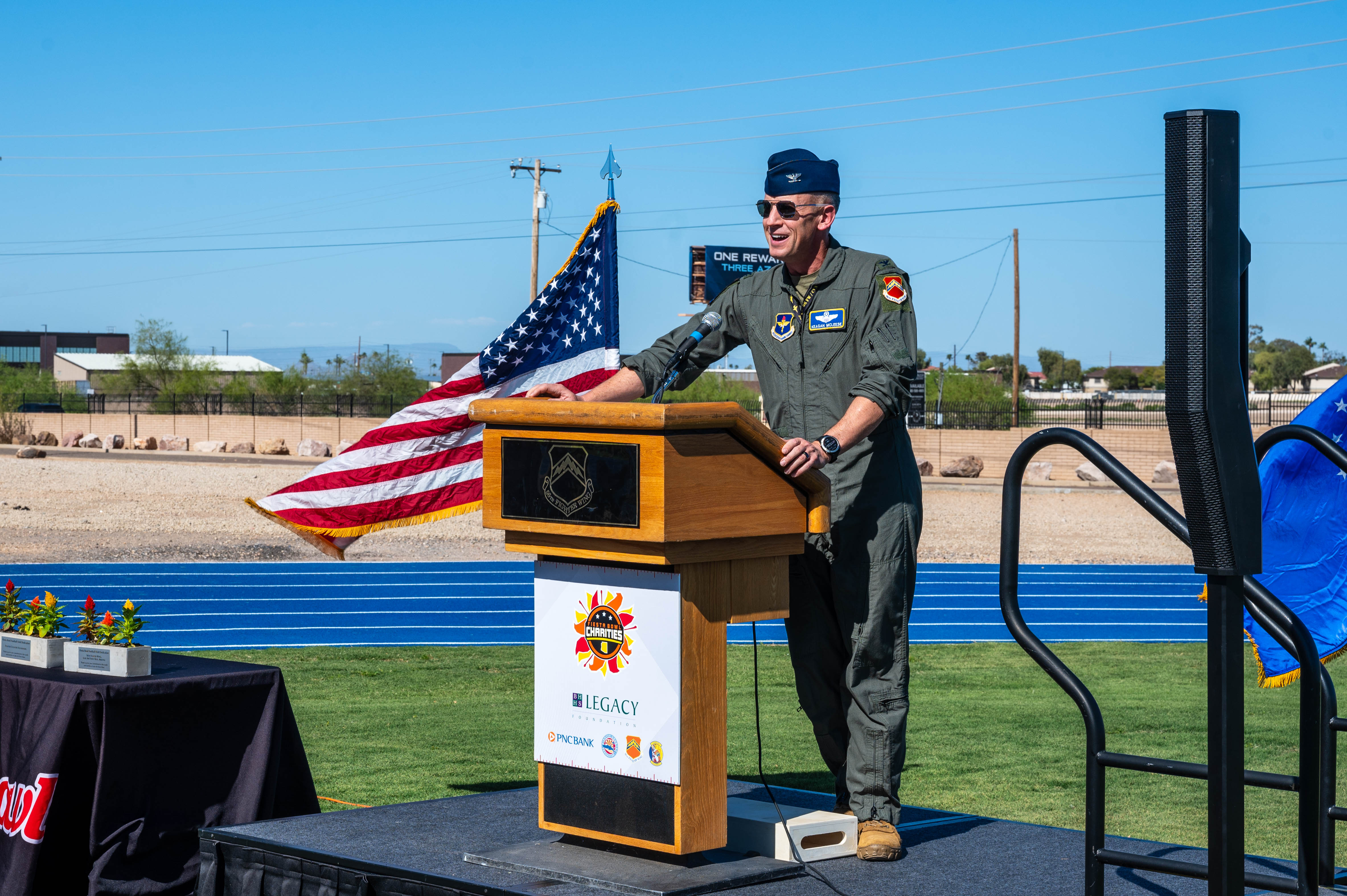 Luke unveils Fiesta Bowl field > Luke Air Force Base > Article Display