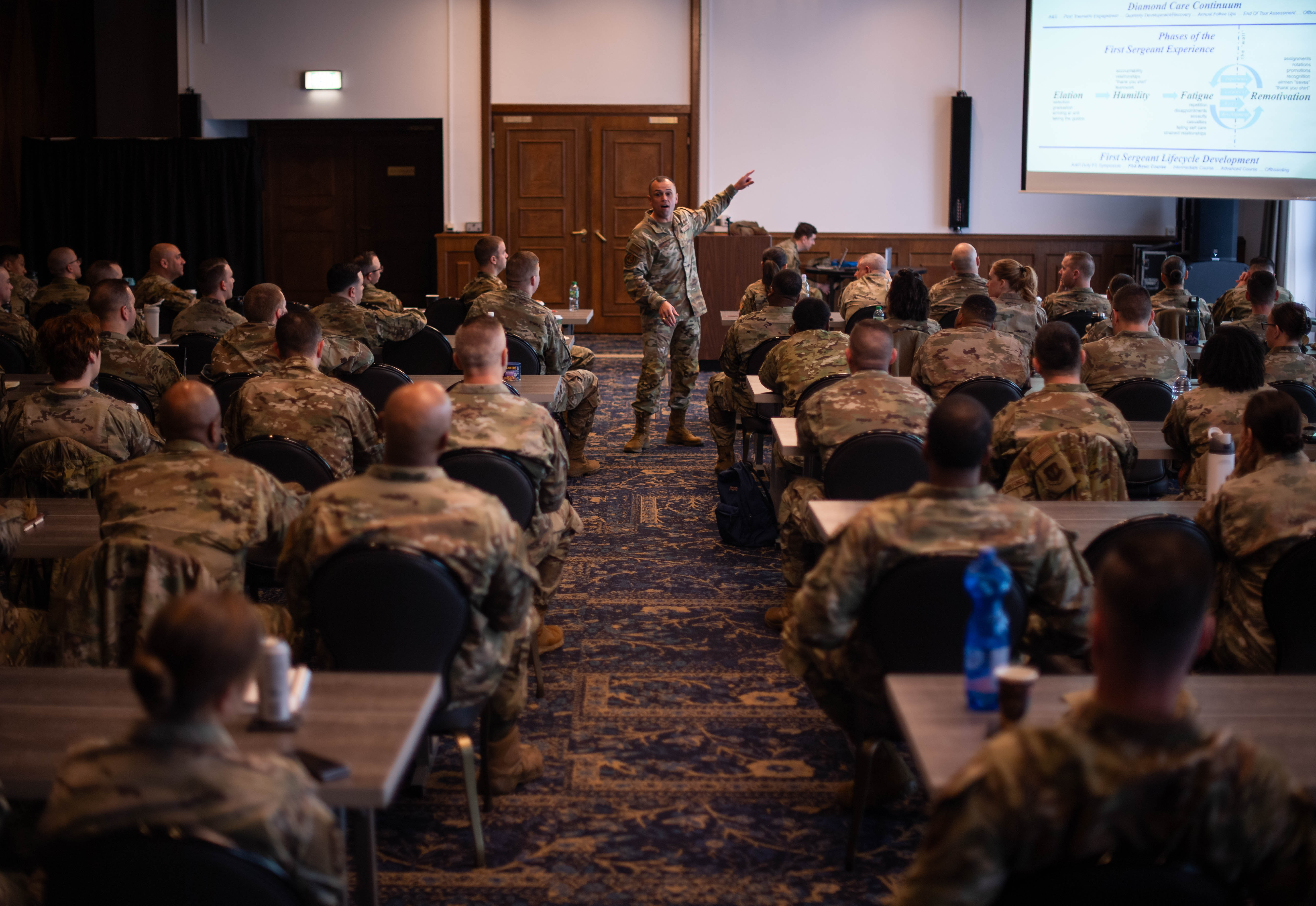 USAFE-AFAFRICA leadership hosts first sergeant symposium at Ramstein AB ...