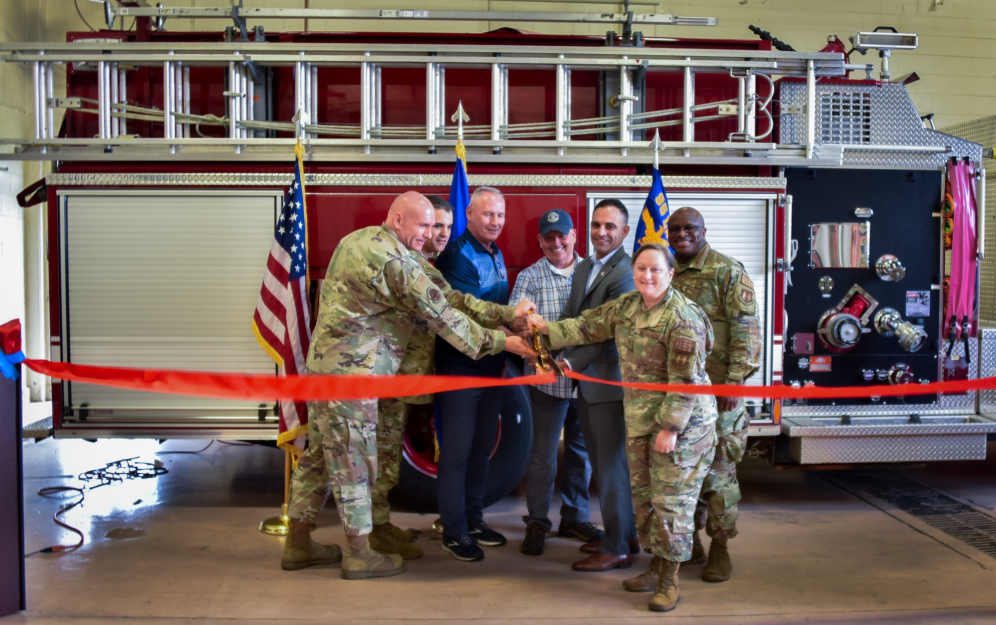 96th LRS unveils new fire truck maintenance facility > Eglin Air Force Base > Article Display