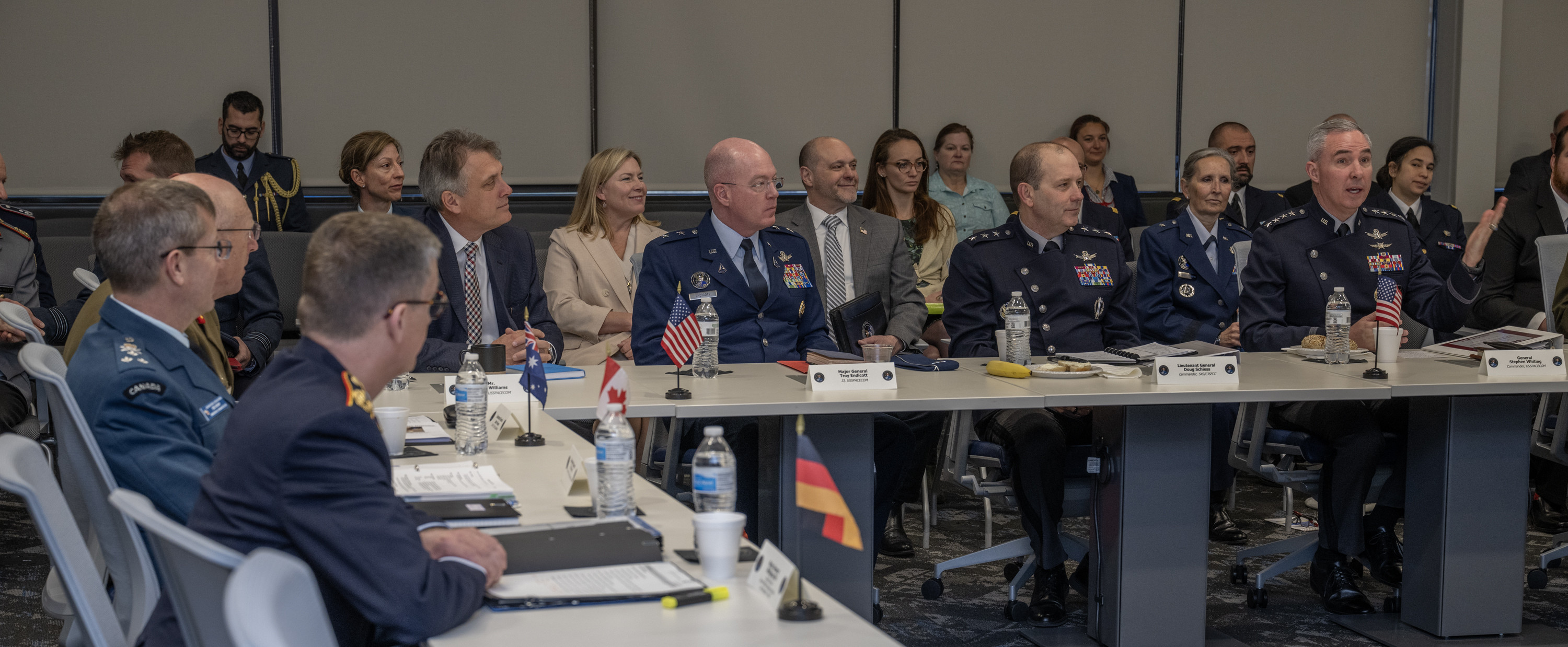 Usspacecom Hosted International Military Leaders For A Multilateral Meeting About Operation