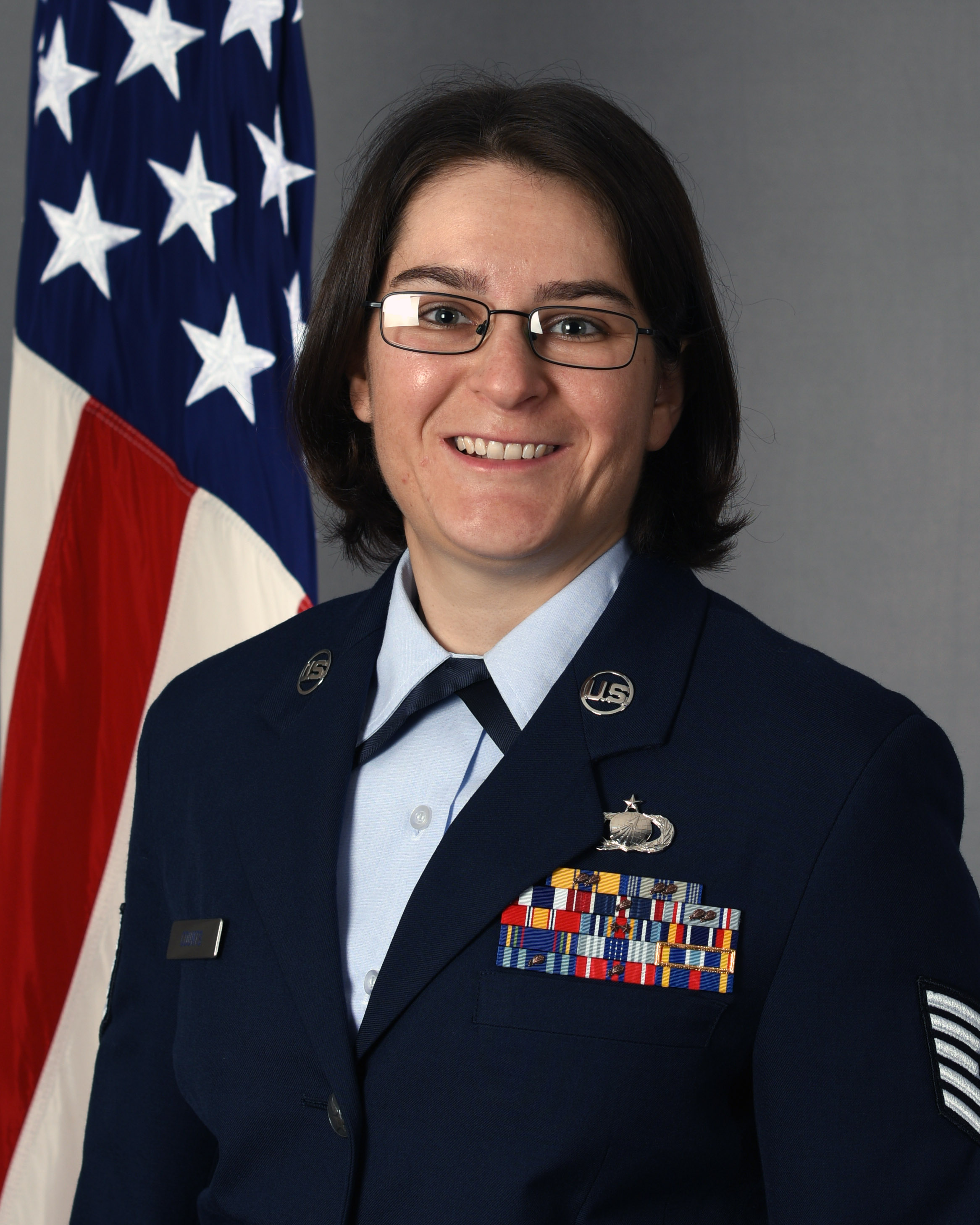 Tech. Sgt. Alexandra Counts official photo