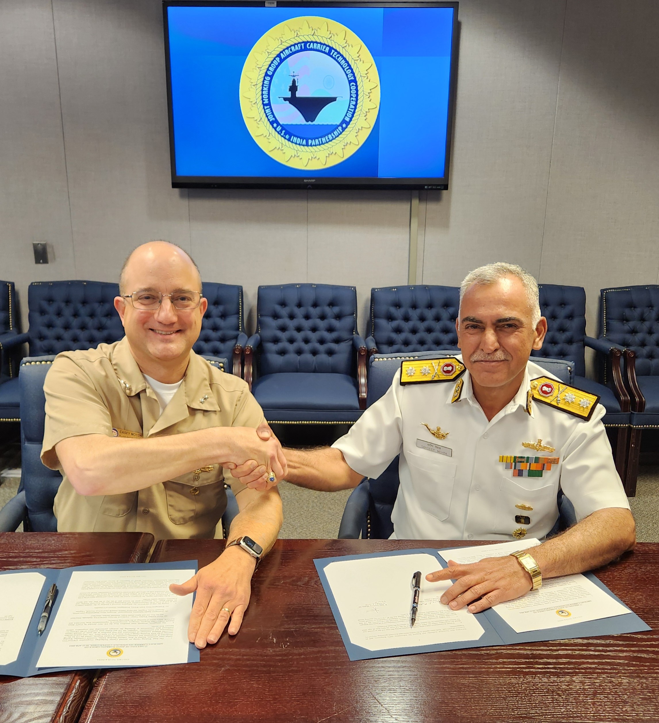 U.S.-India Joint Working Group on Aircraft Carrier Technology ...