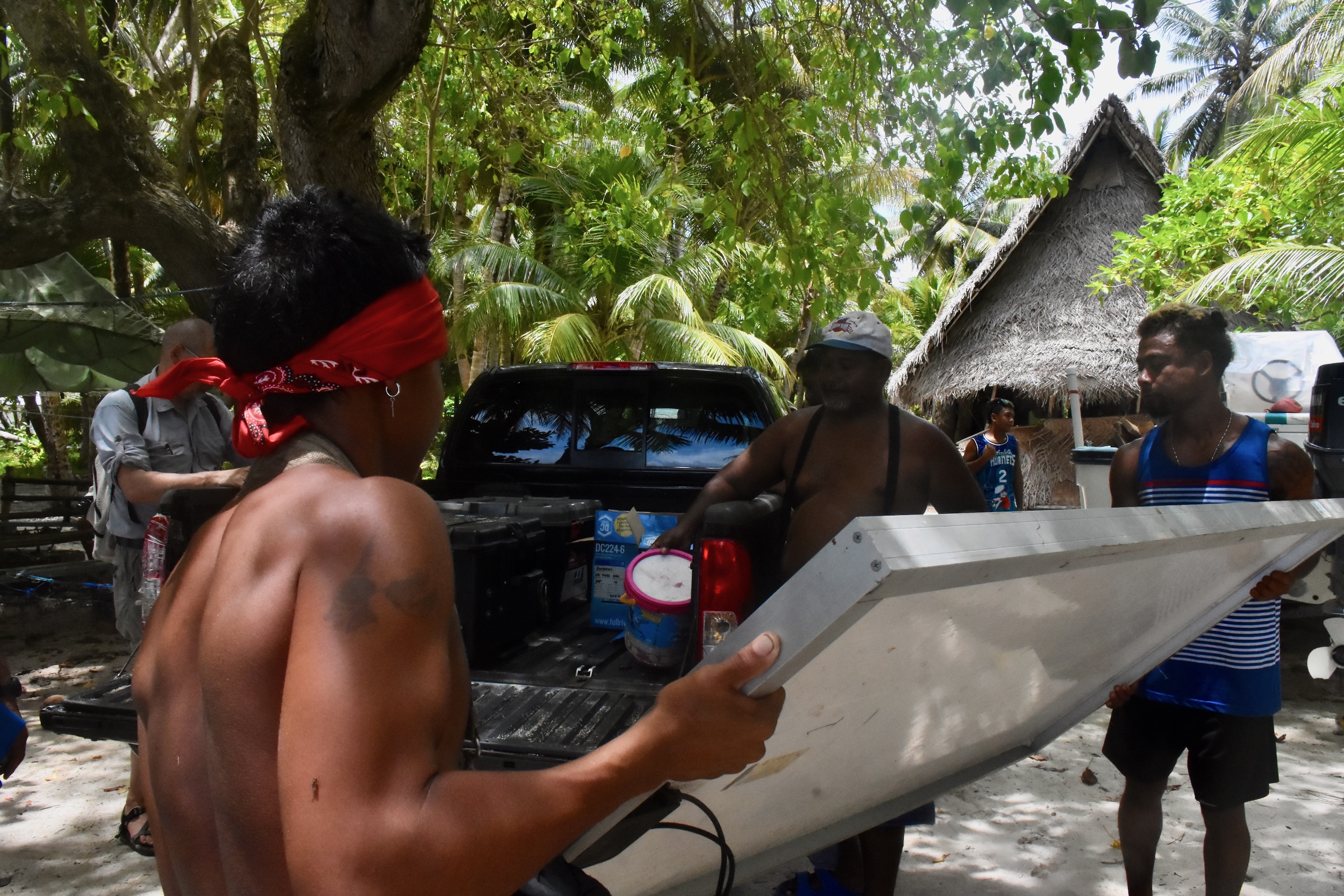 U.S. Coast Guard conducts medical evacuation and delivers drought ...