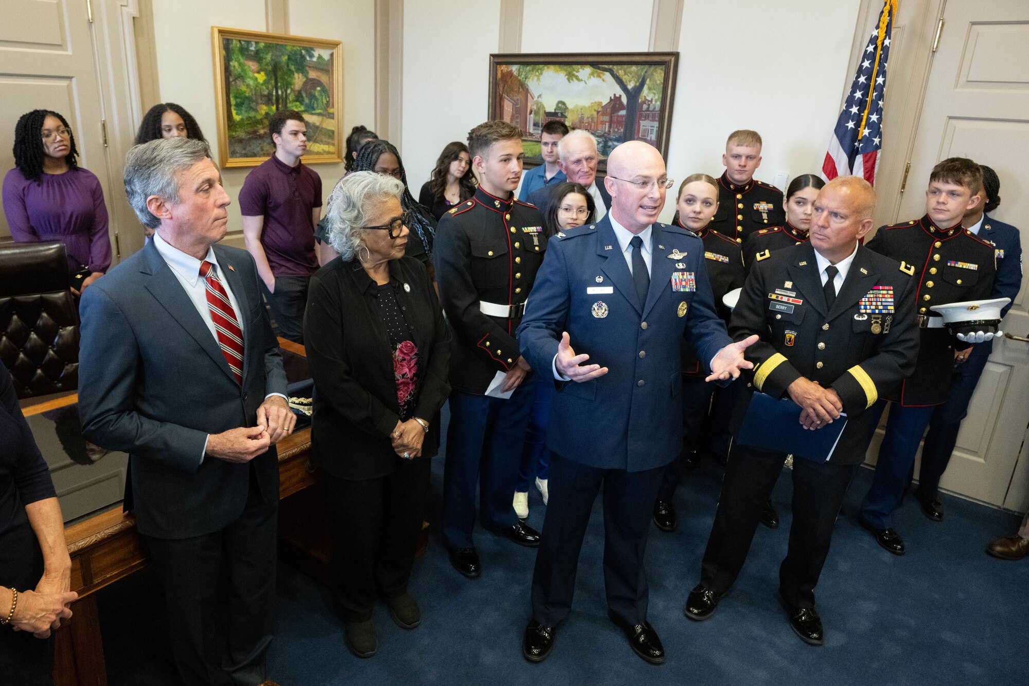 Carney signs Month of the Military Child Proclamation > Dover Air Force ...