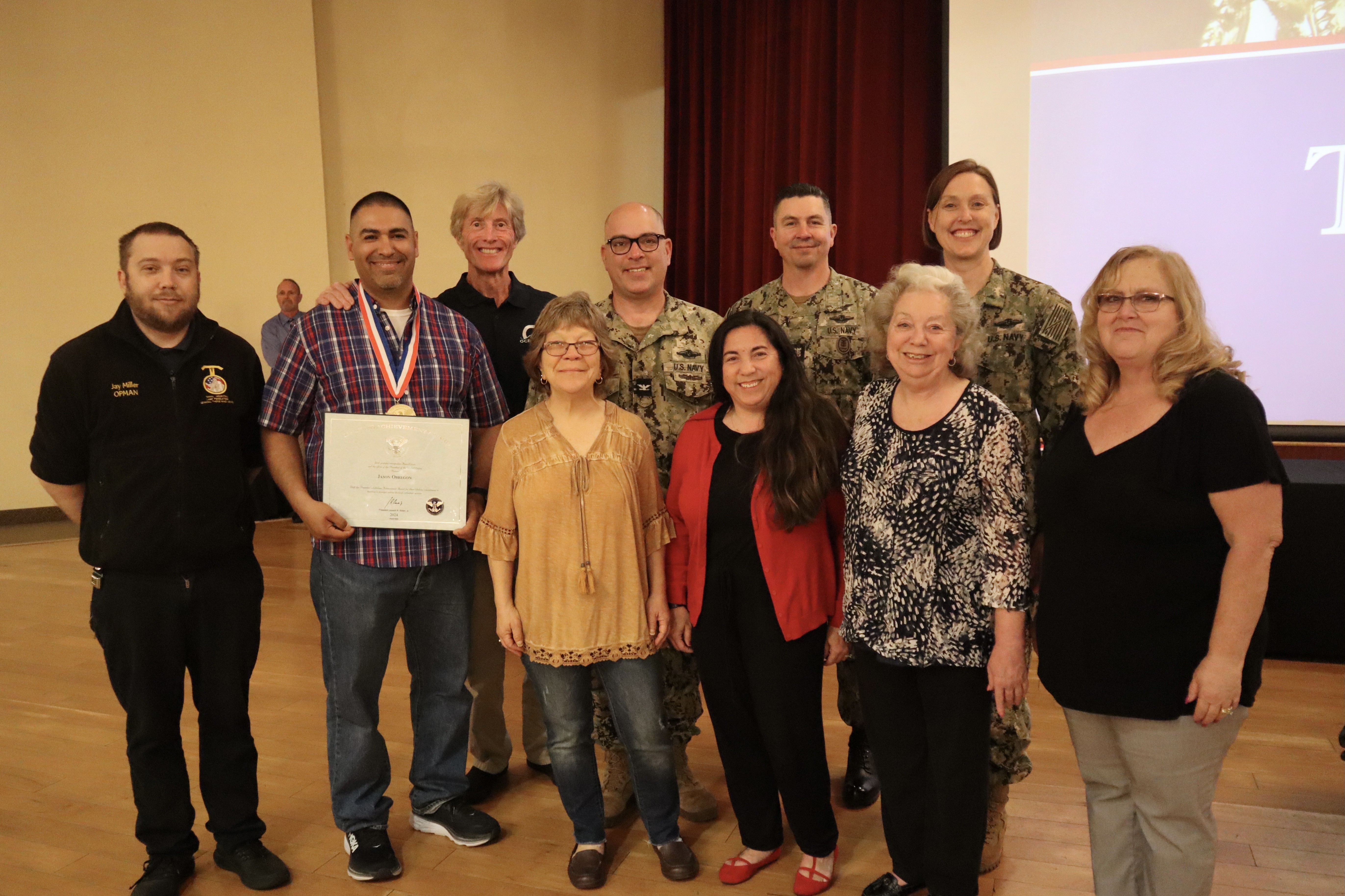 NHCP employee receives President’s Lifetime Achievement Award > Naval ...