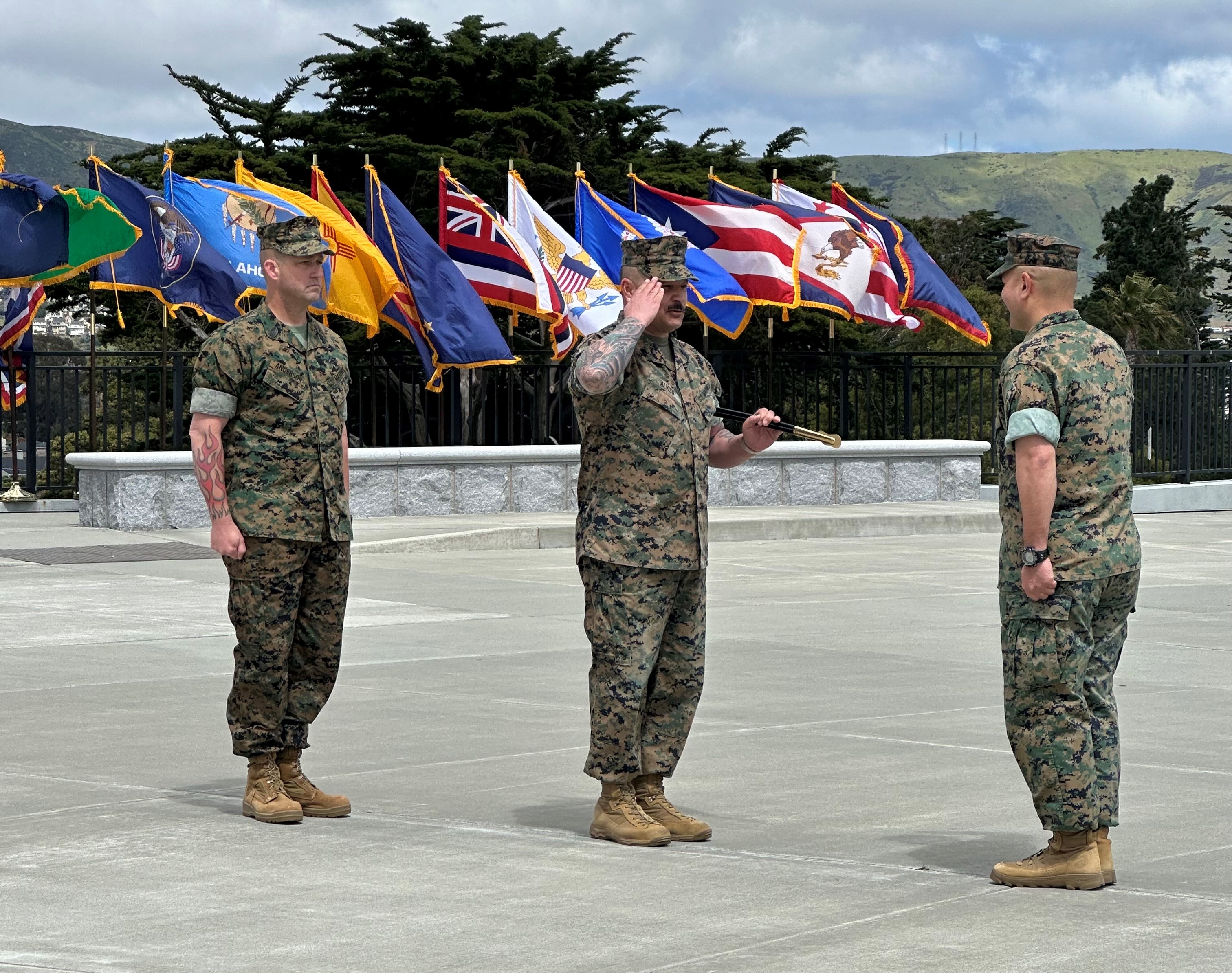 23rd Marines Relief and Appointment Ceremony