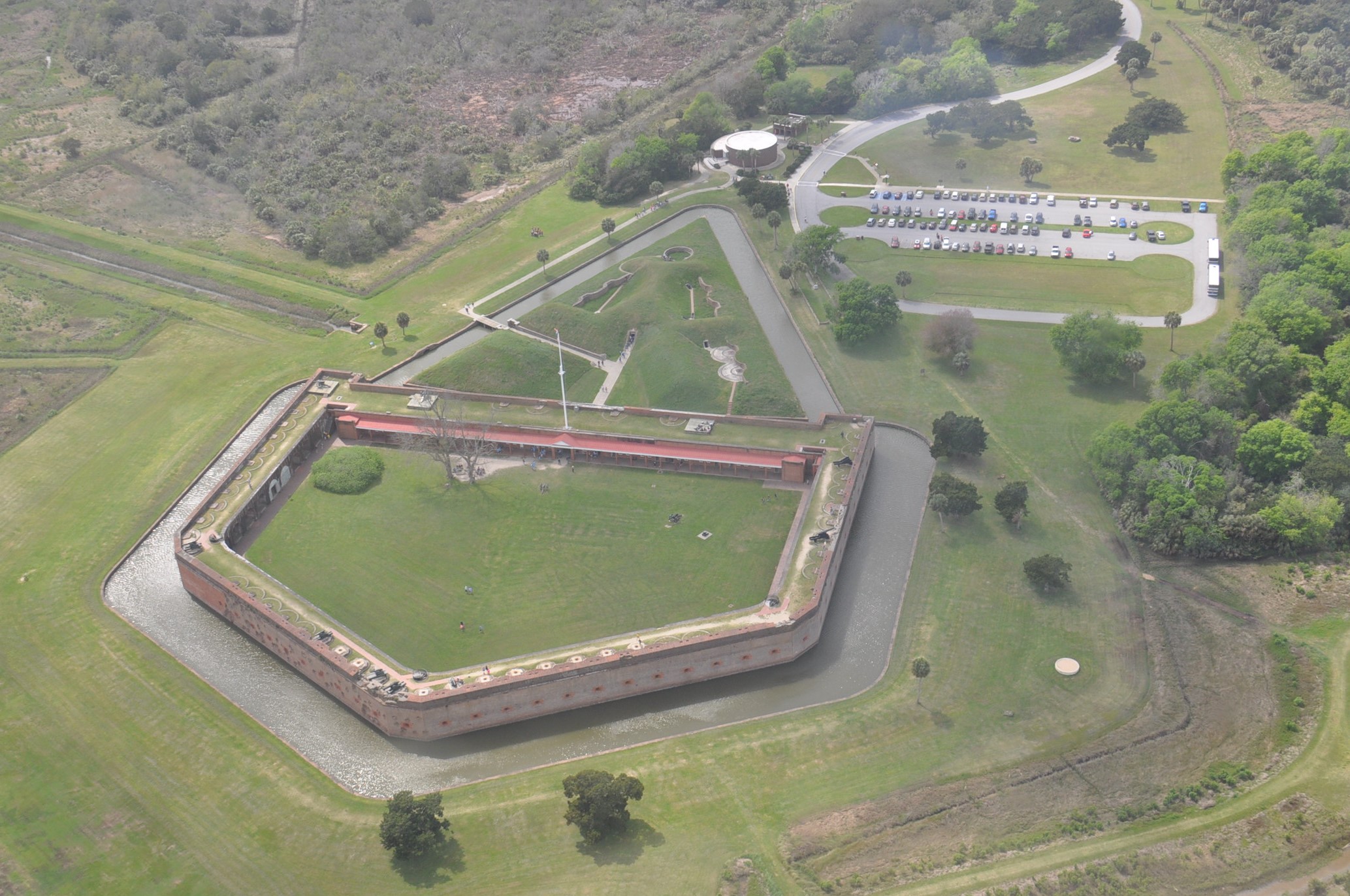 Corps of Engineers’ drainage project nears completion at Fort Pulaski ...