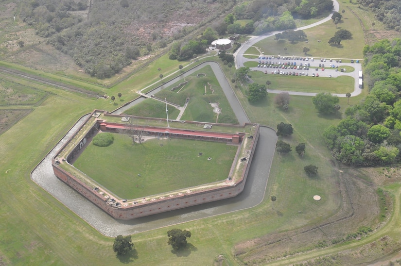 Corps of Engineers’ drainage project nears completion at Fort Pulaski ...