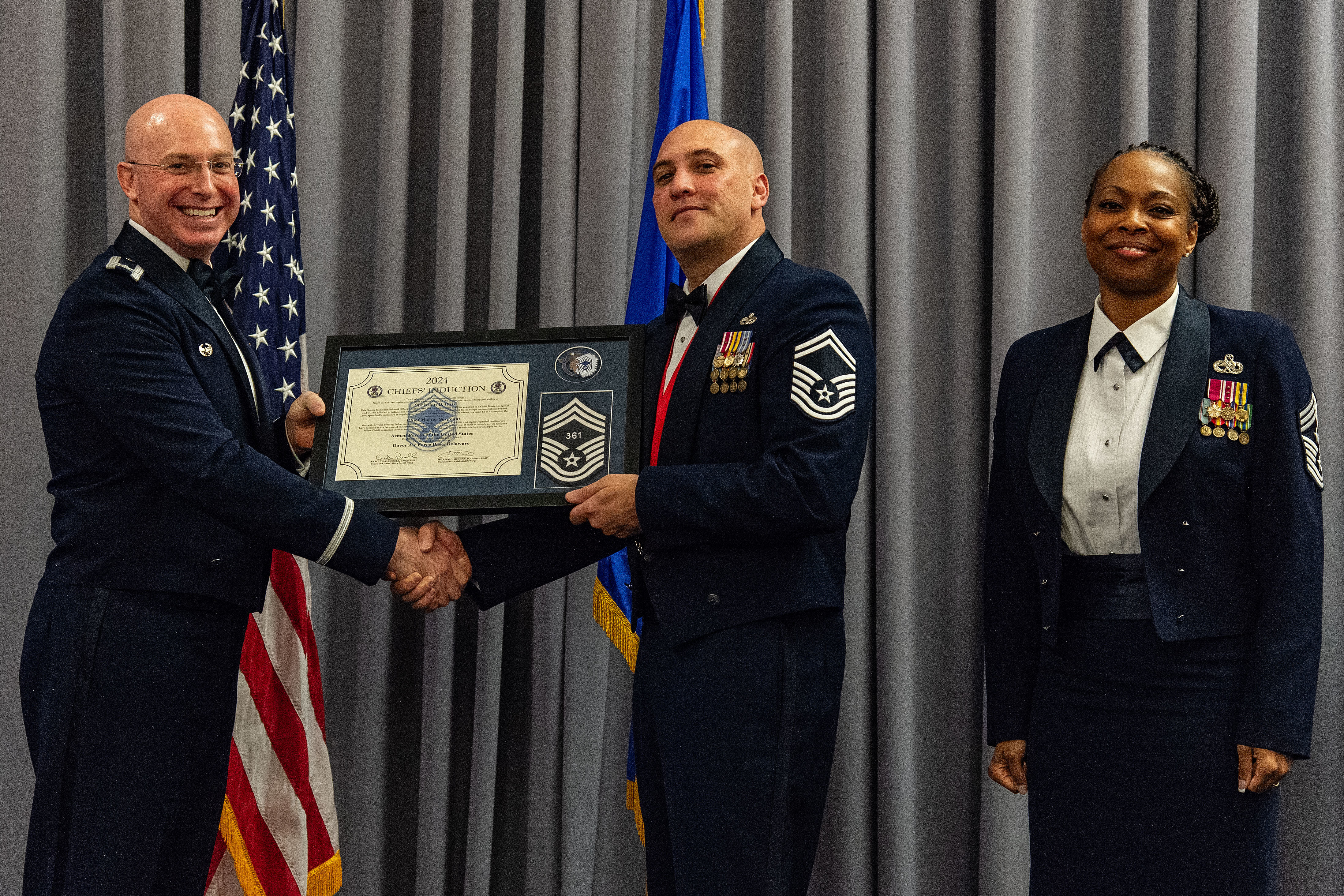 Recognizing, honoring our newest chief master sergeants > Dover Air ...