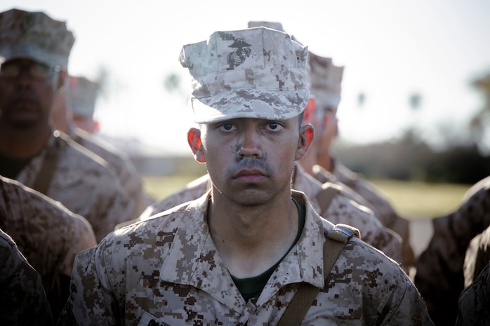 Alpha Company EGA Ceremony