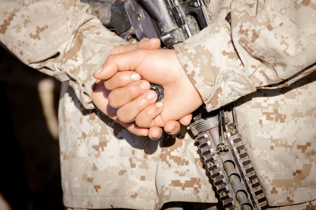 Alpha Company EGA Ceremony