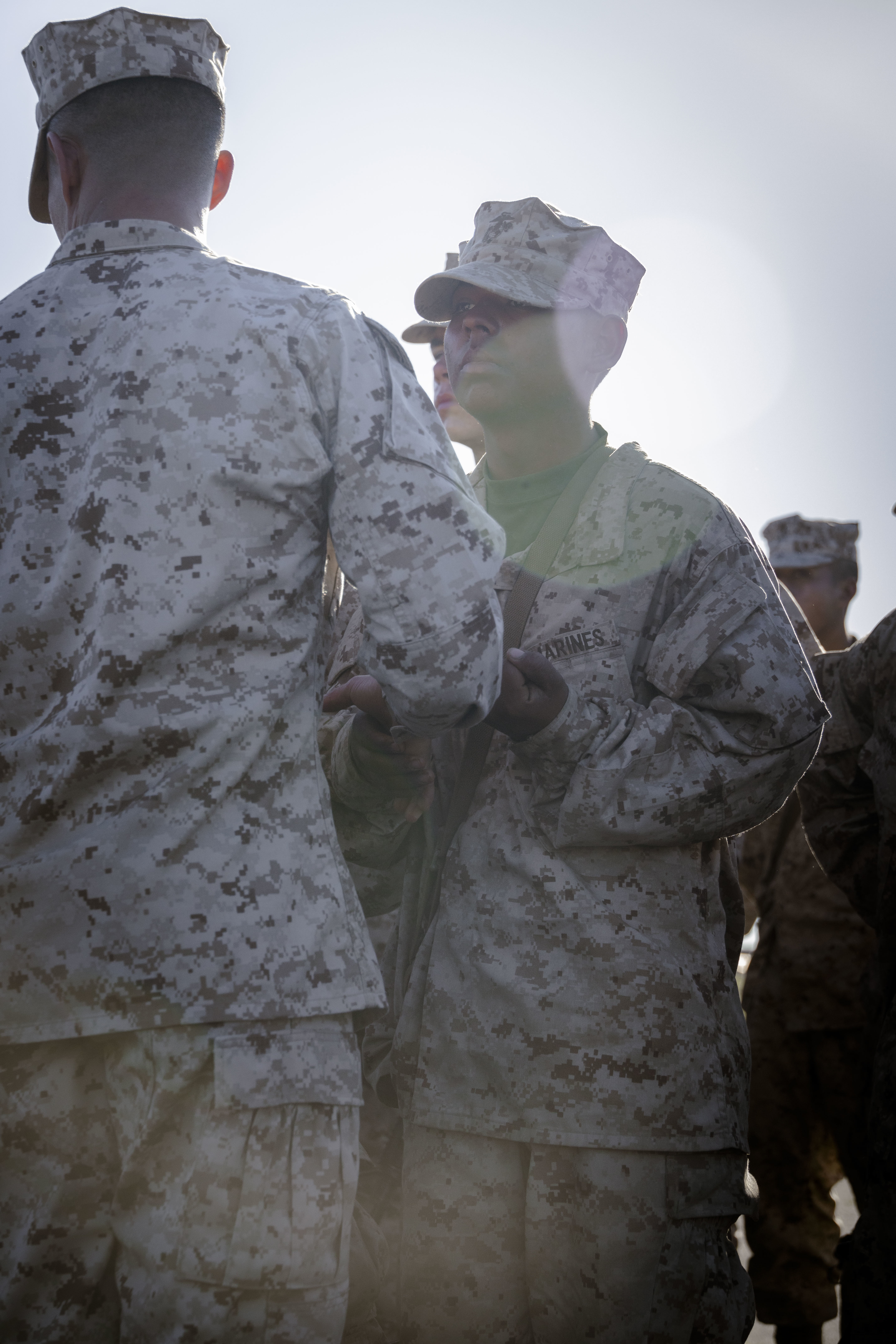 Alpha Company EGA Ceremony