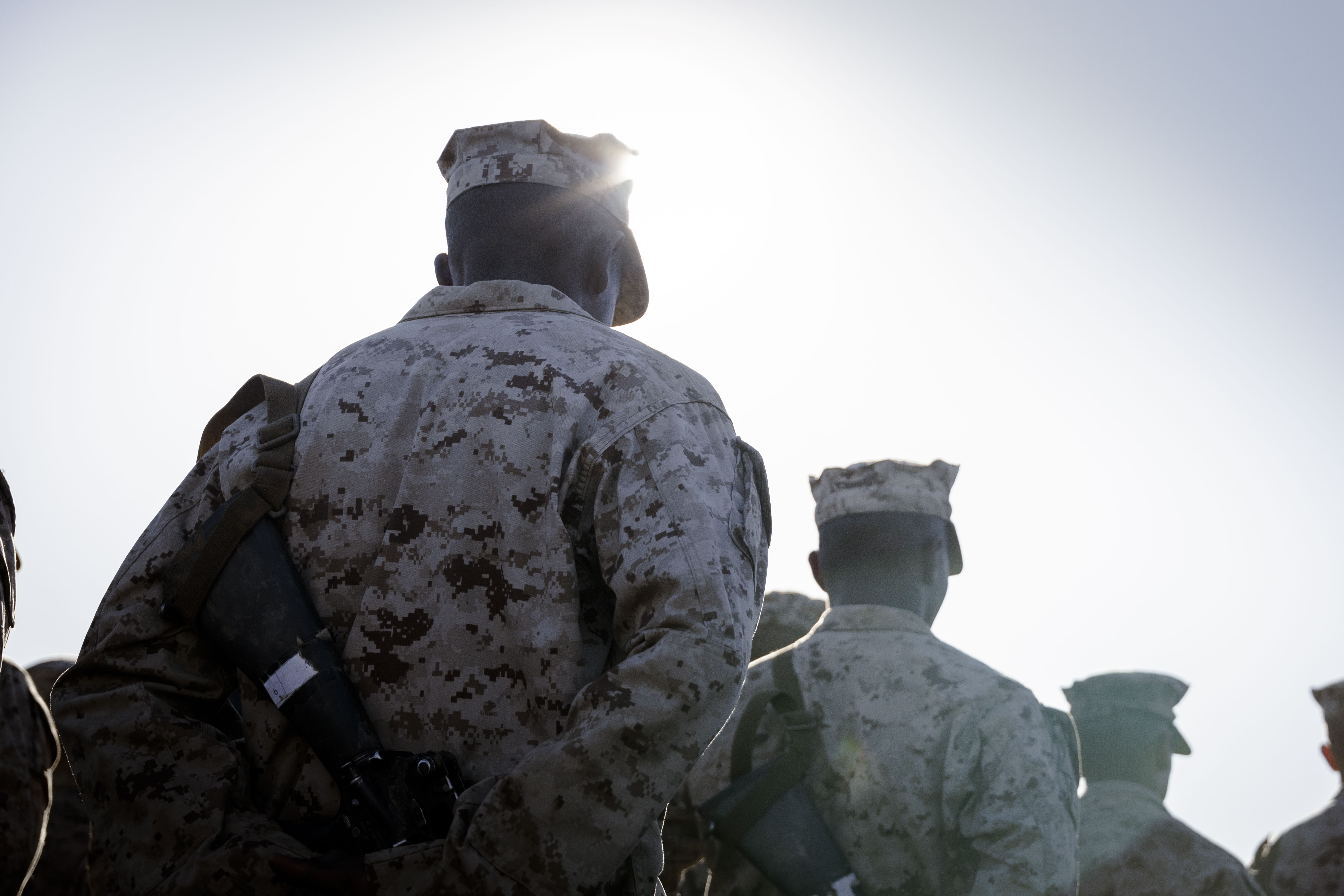 Alpha Company EGA Ceremony