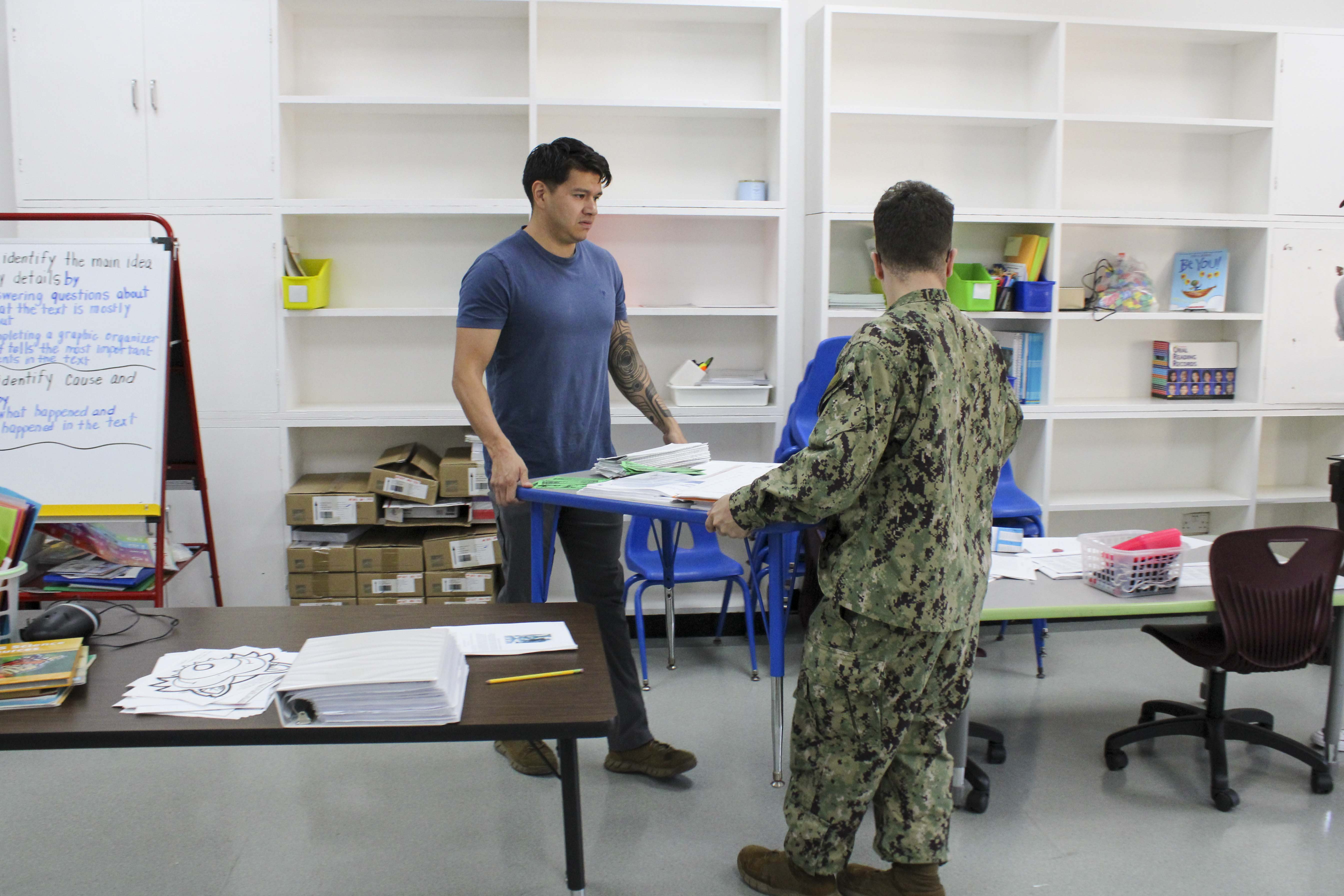 NSA Bahrain Rallies to Support DoDEA School Amidst Rain-Induced Damage ...