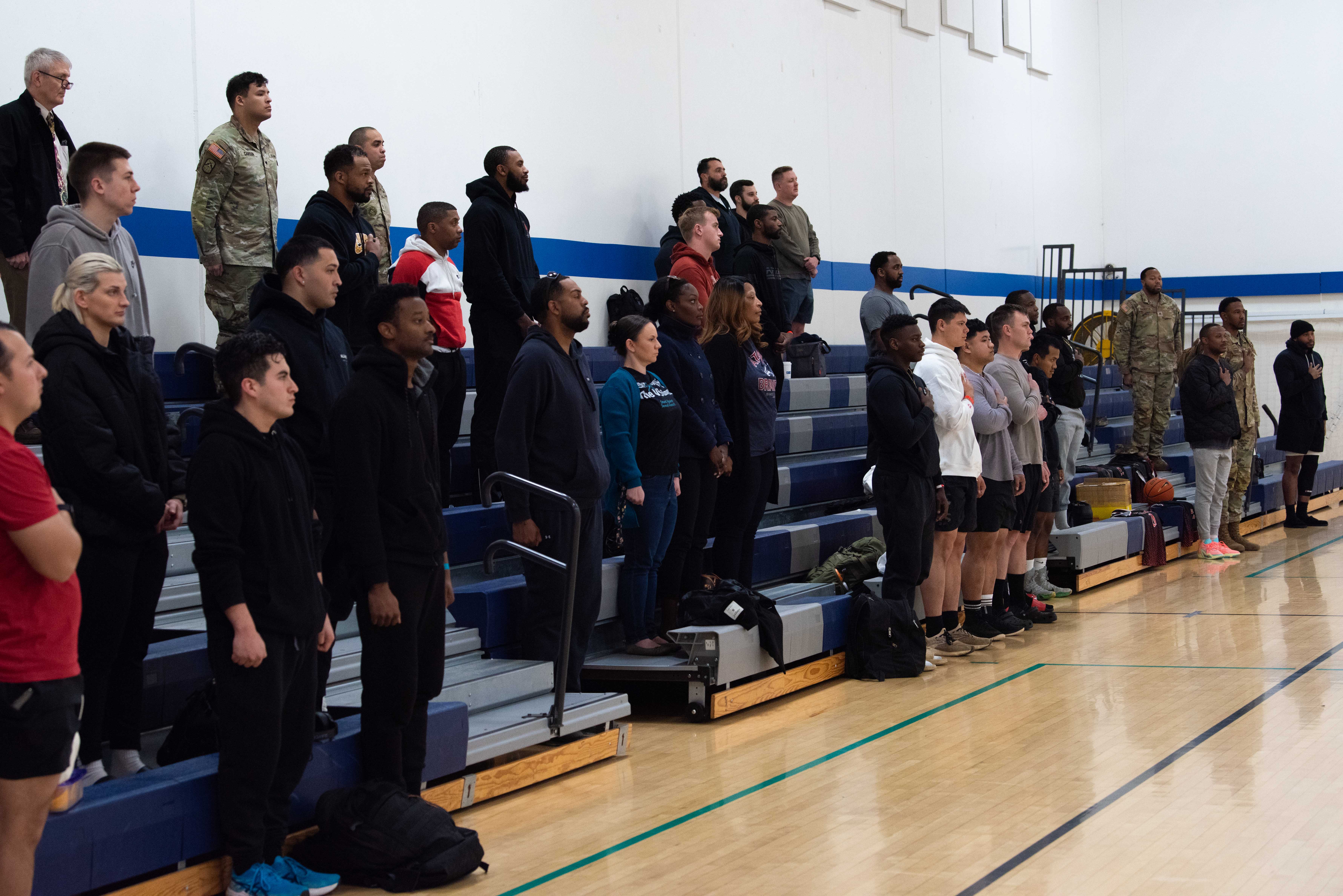 Hoops for change: JBLM hosts Air Force versus Army basketball ...