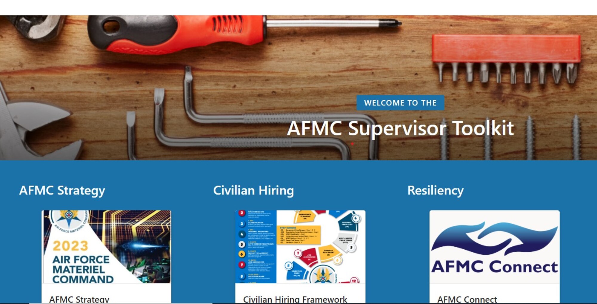 AFMC Supervisor Toolkit continues to benefit frontline leaders > Air ...