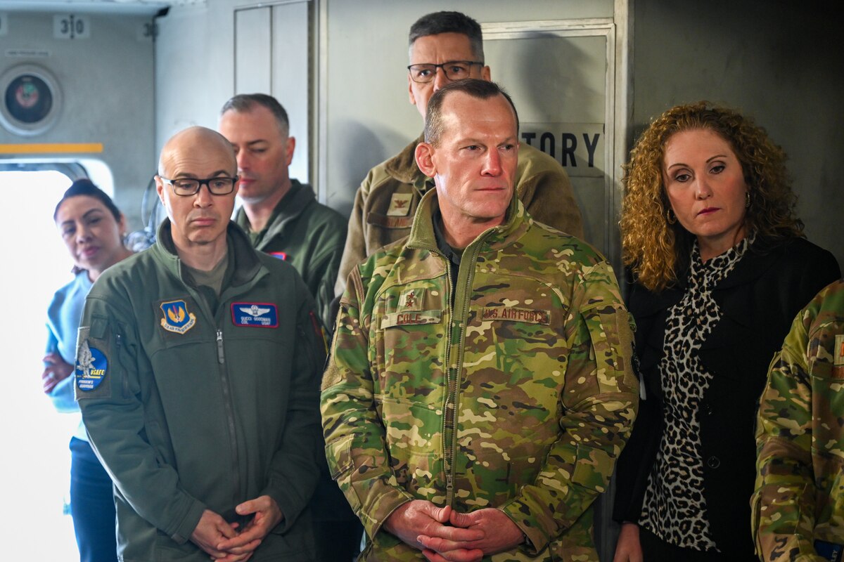 AMC/A3 Demos ATOMS capabilities to USAFE/EUCOM leadership as a part of ...