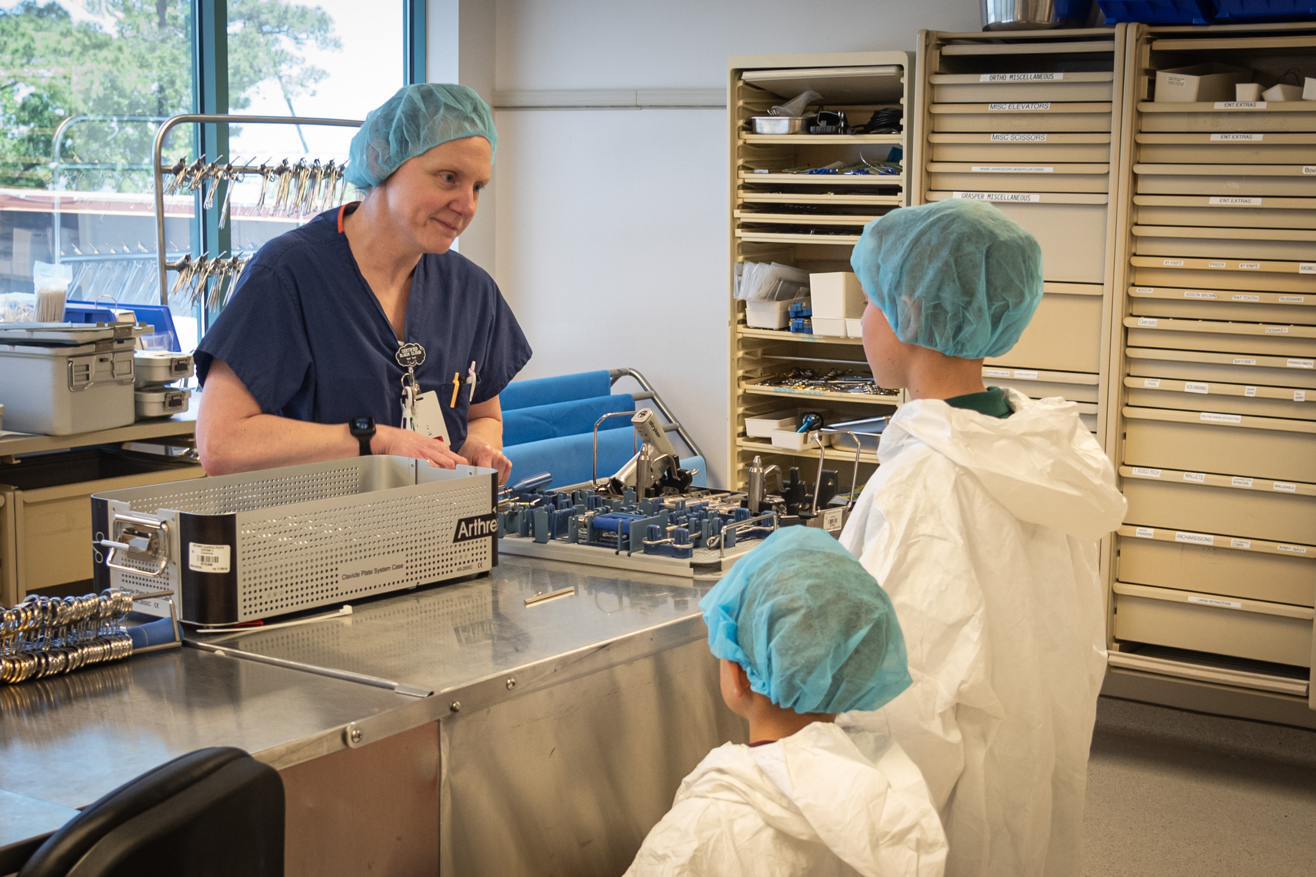 Cherry Point Clinic Staff Inspire Youth to Aspire > Desmond Doss Health ...