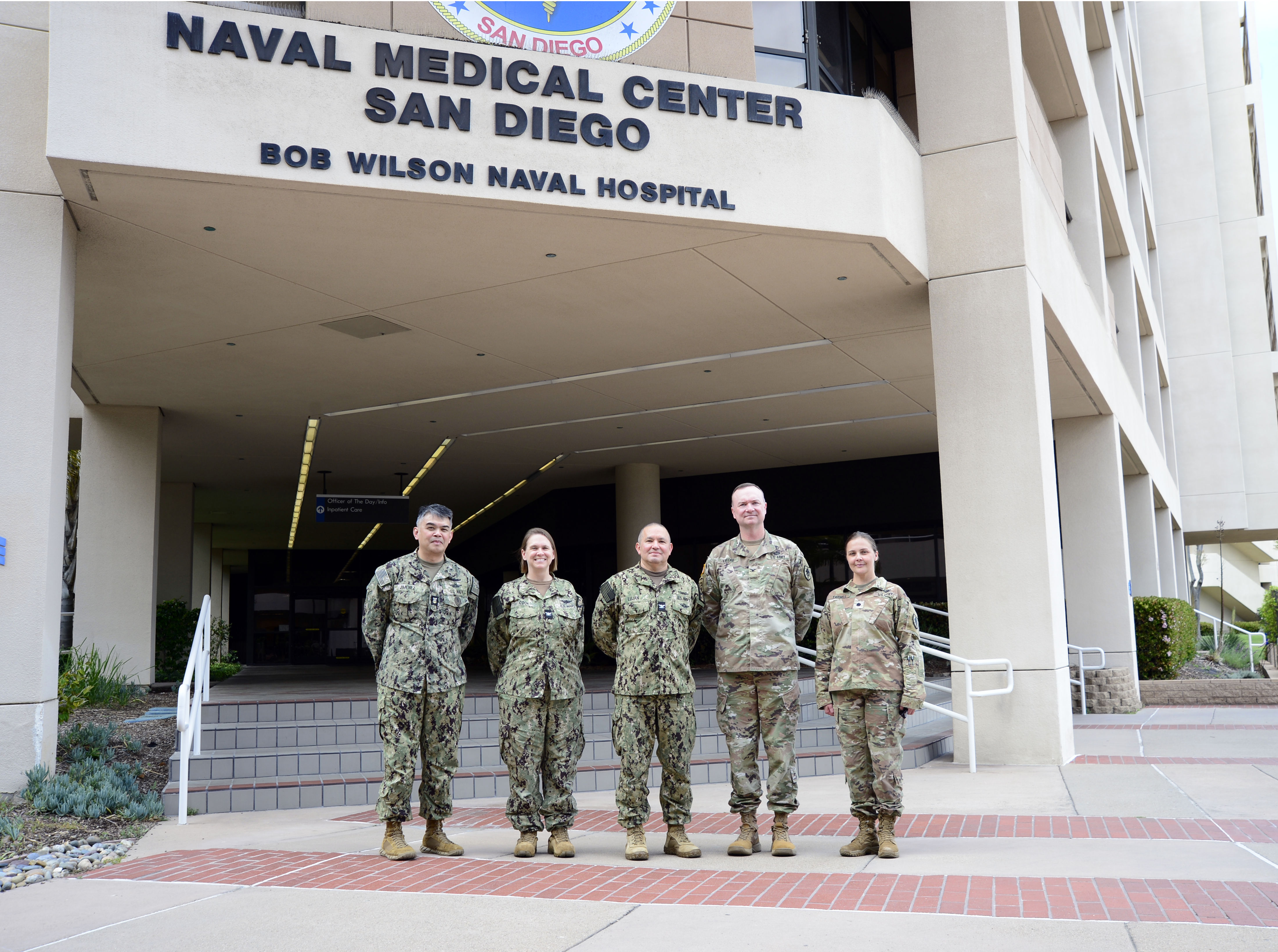 Uniformed Services University of Health Sciences Brigade Visits NMCSD ...