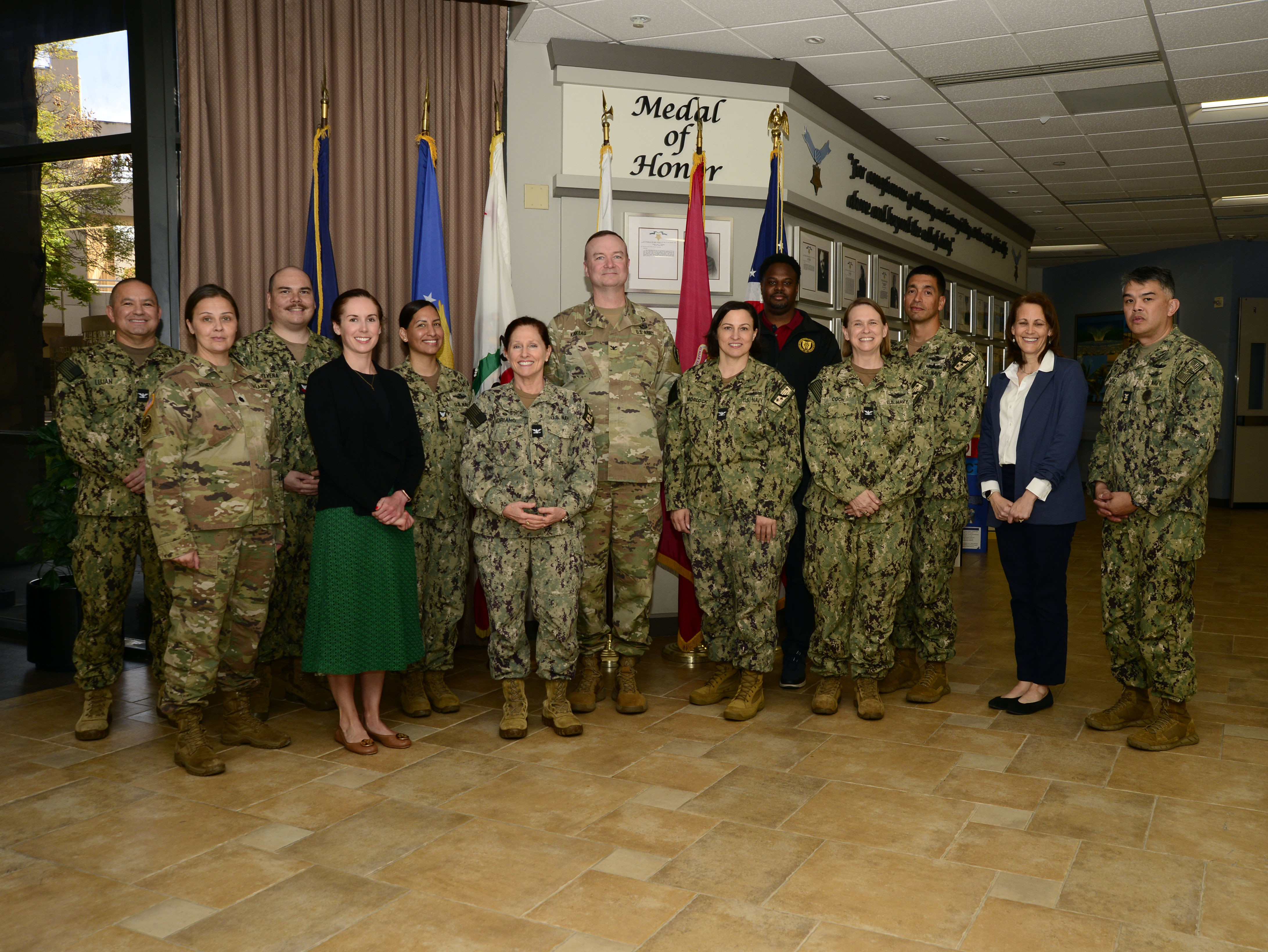 Uniformed Services University of Health Sciences Brigade Visits NMCSD ...