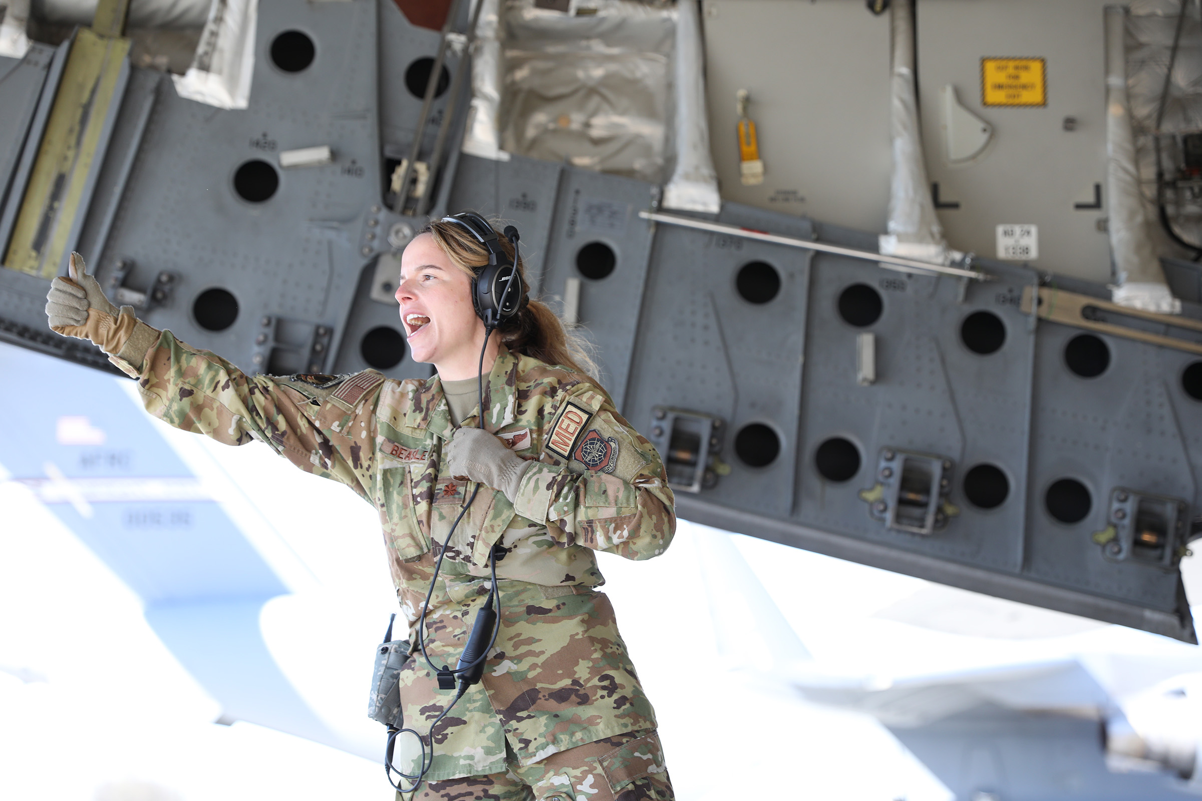 445th ASTS, AES Airmen participate in launch and recovery exercise ...