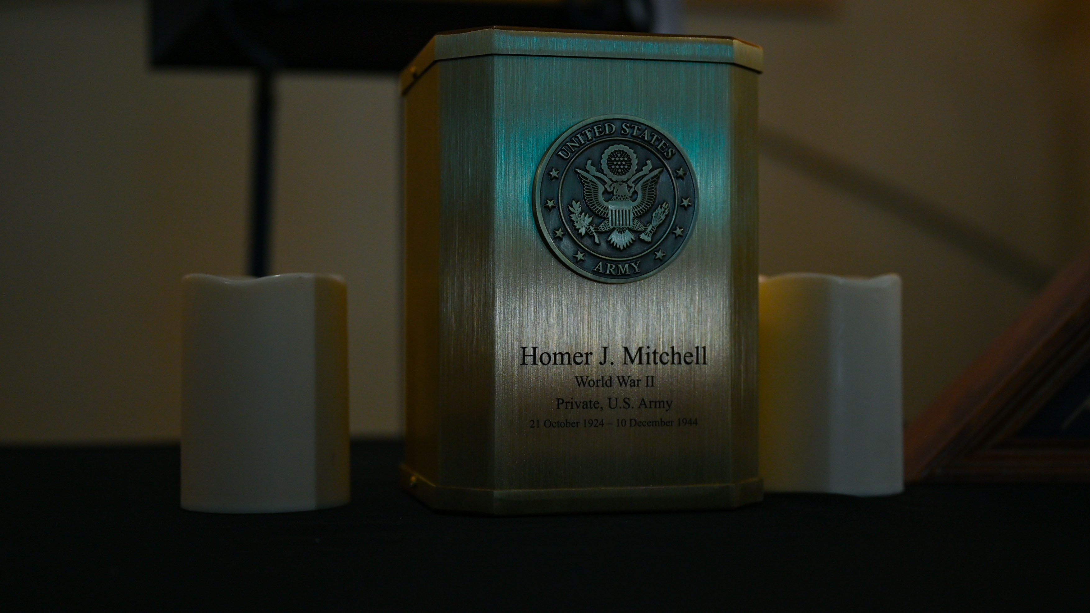 WWII Soldier's remains returned to hometown; Homer Mitchell buried in ...