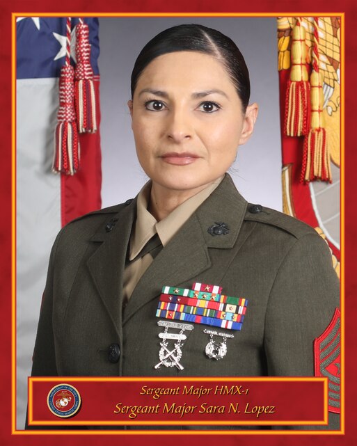 Sergeant Major Sara N. Lopez > Marine Corps Helicopter Squadron One ...
