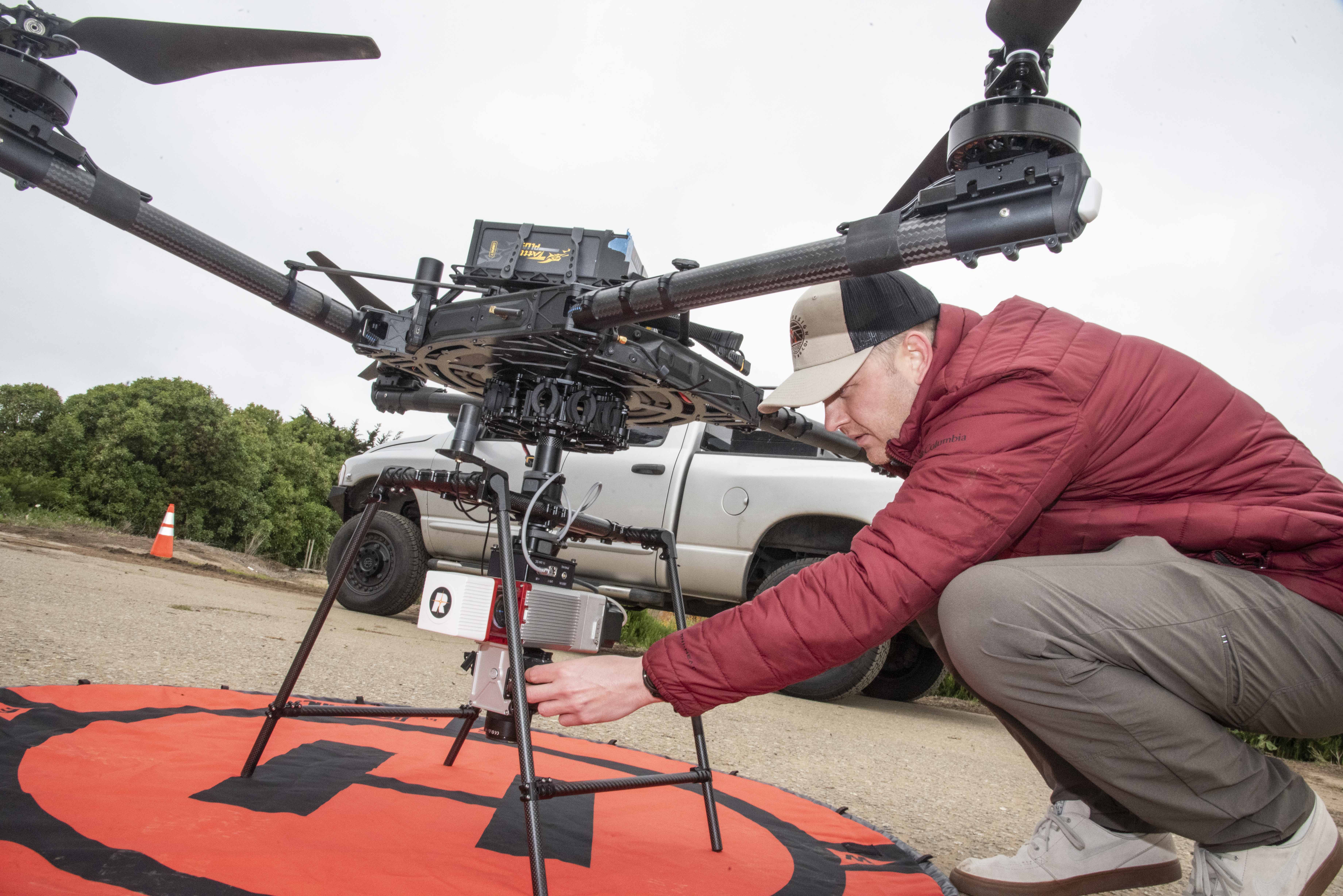 Lidar Equipped Unmanned Aircraft System Supports Nps Research United States Navy News Stories