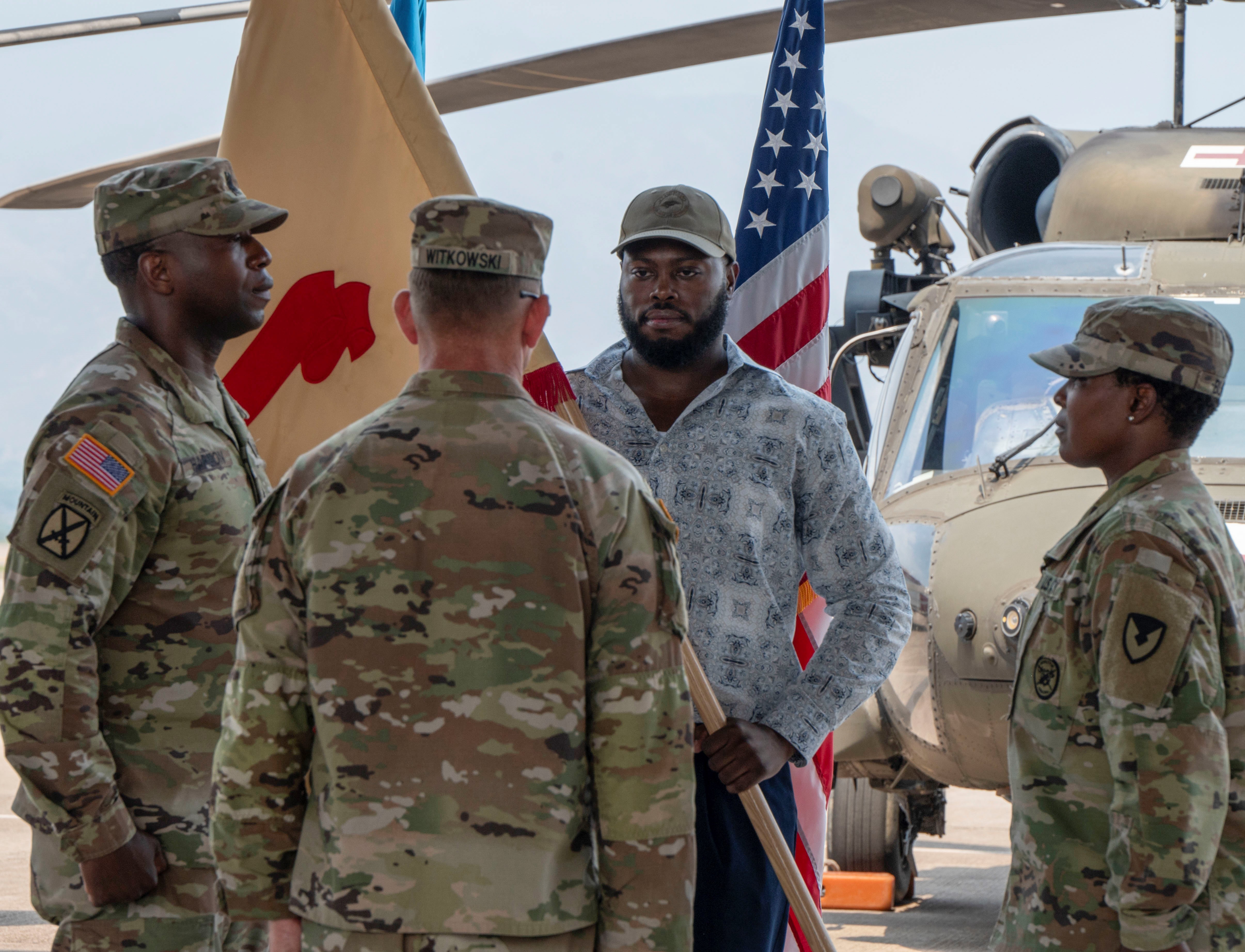 ASA SNCO, CSM Bland, Relinquishes Responsibility > Joint Task Force ...