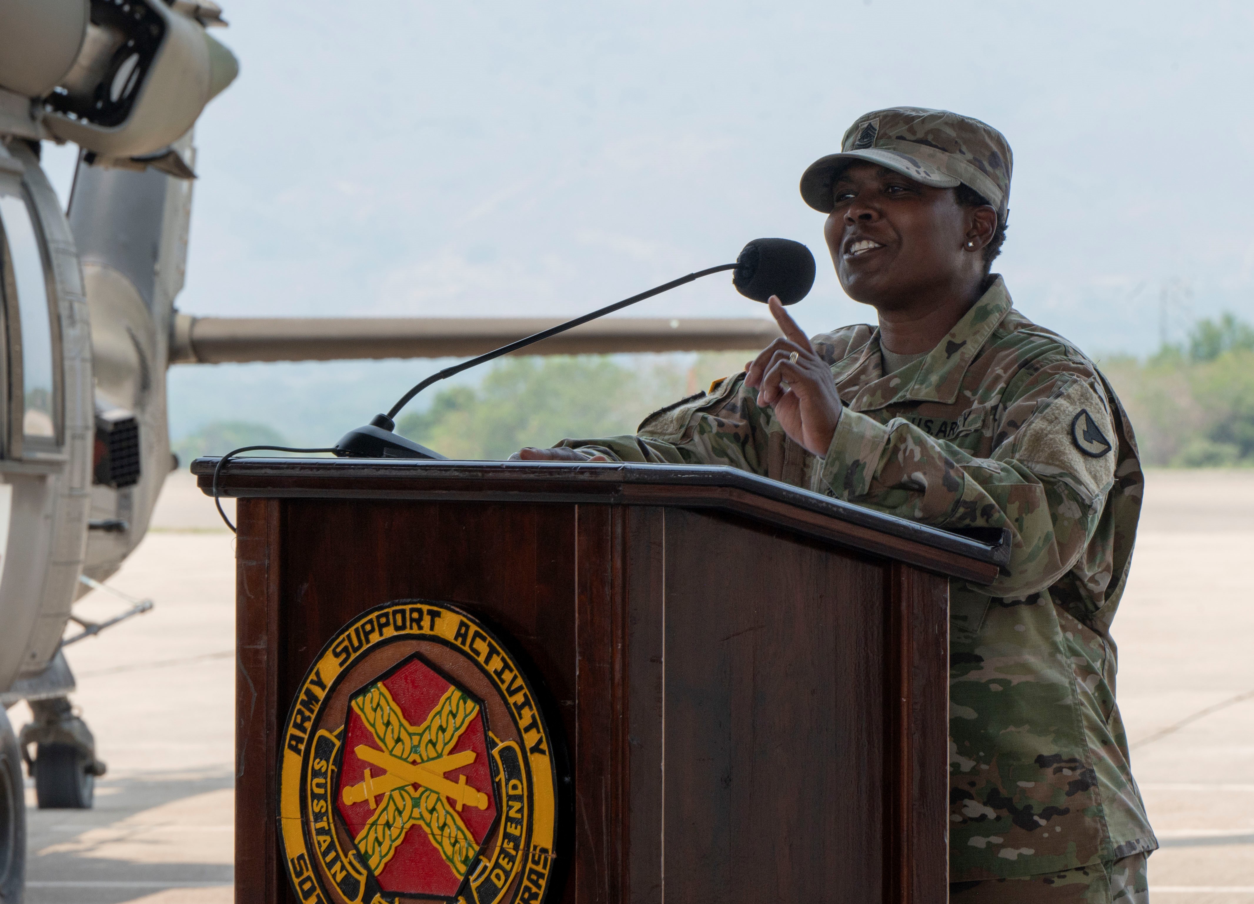ASA SNCO, CSM Bland, Relinquishes Responsibility > Joint Task Force ...