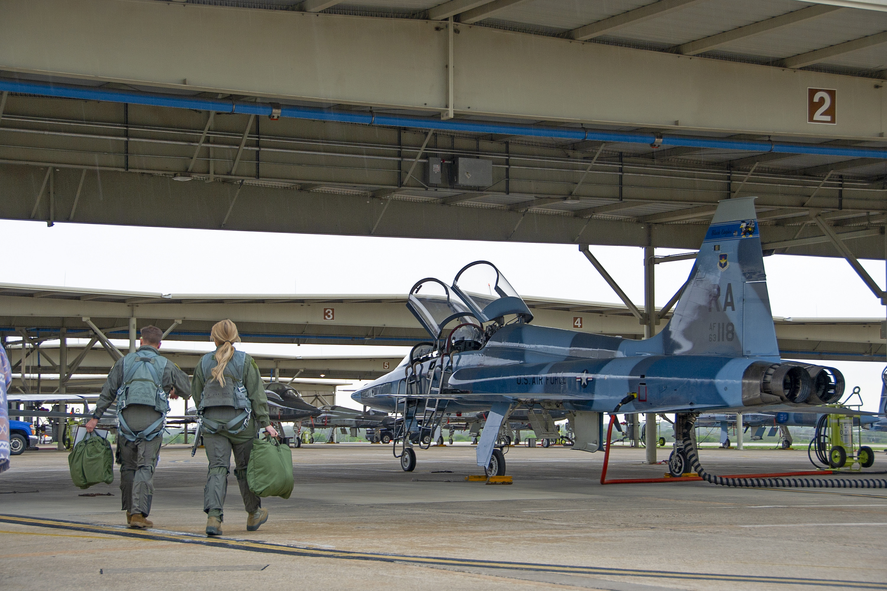 Local San Antonio honorary commanders take flight