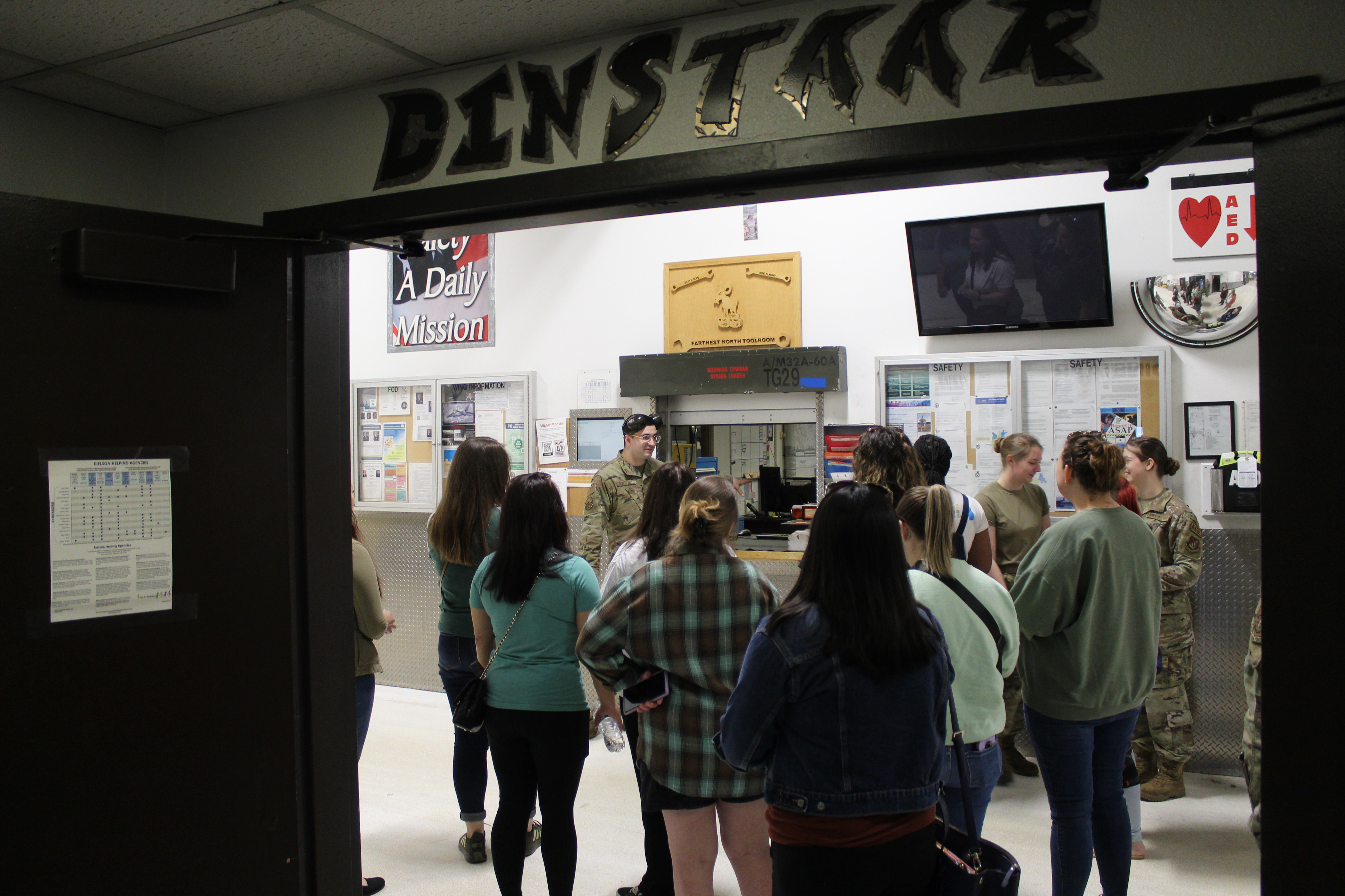 Mighty Moose Spouse’s Tour > Eielson Air Force Base > Display